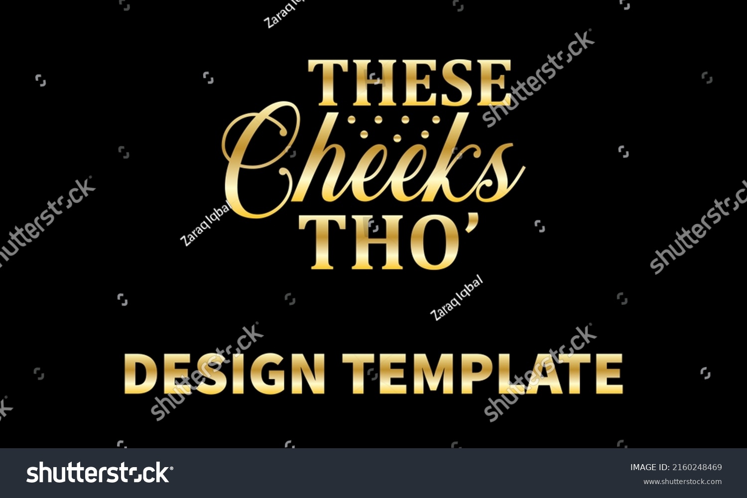 Theses Cheeks Tho Vector Logo Monogram Stock Vector (Royalty Free ...