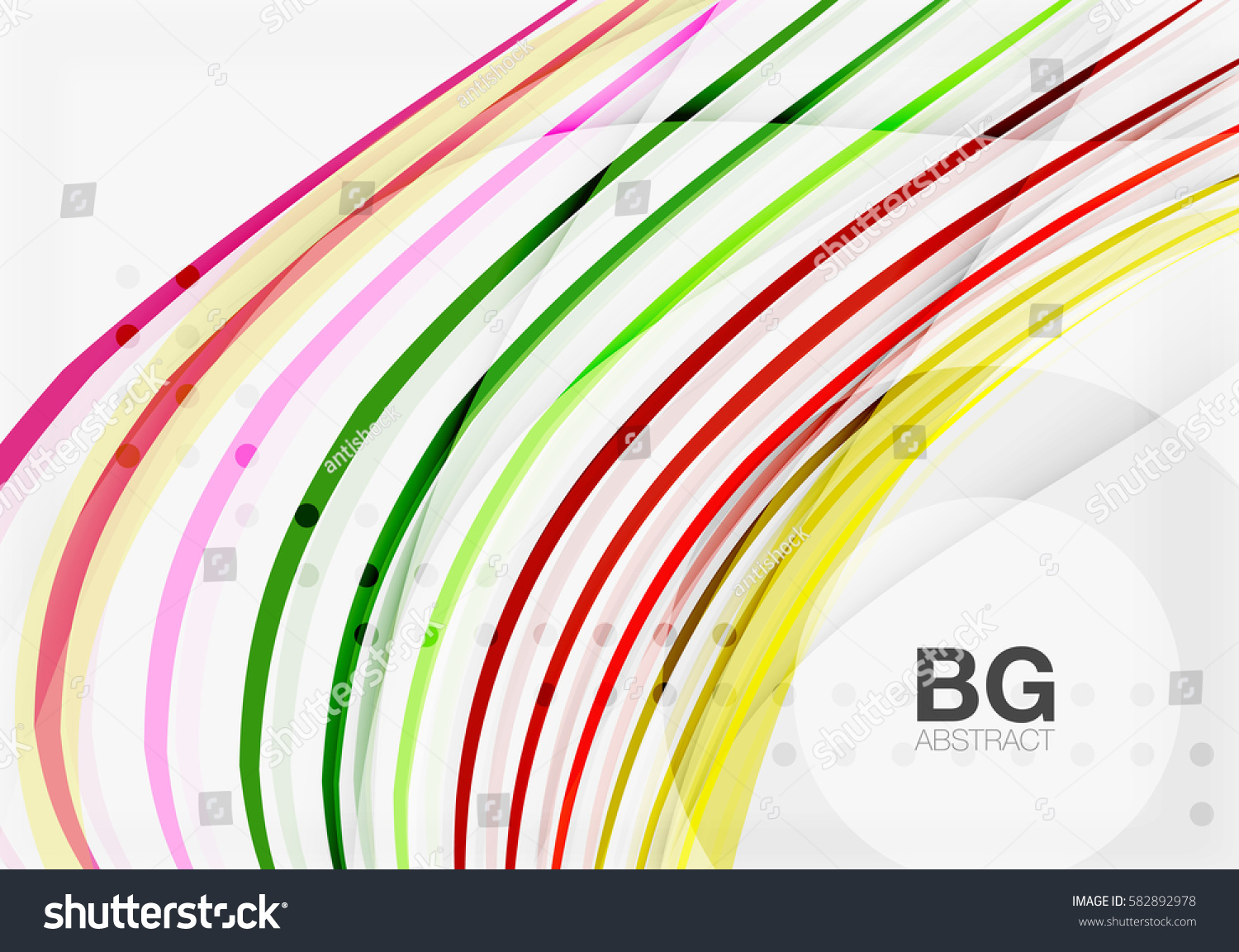 Thin Lines Wave Abstract Background Vector Stock Vector (Royalty Free ...