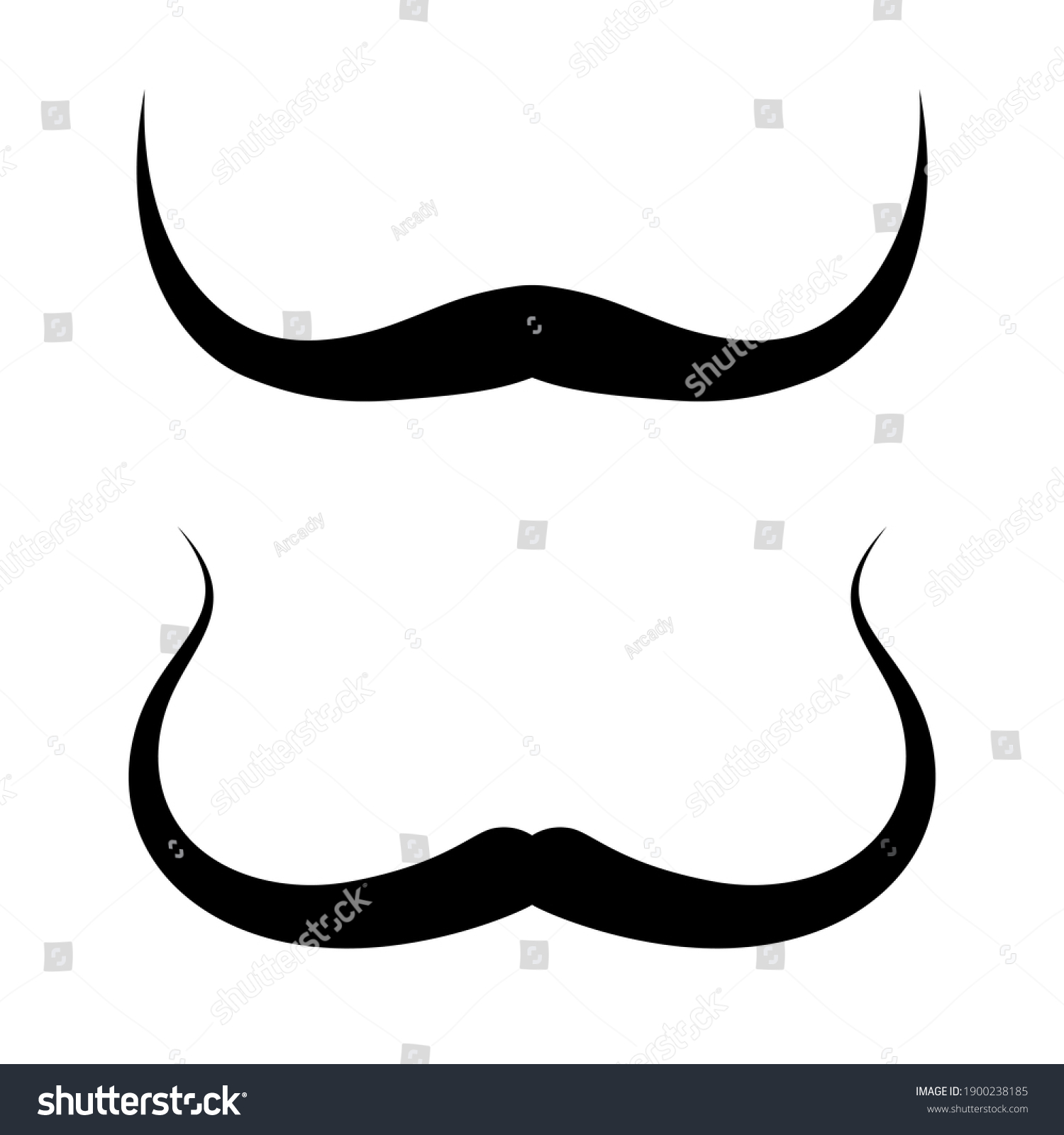 300 Moustache dali Stock Vectors, Images & Vector Art | Shutterstock
