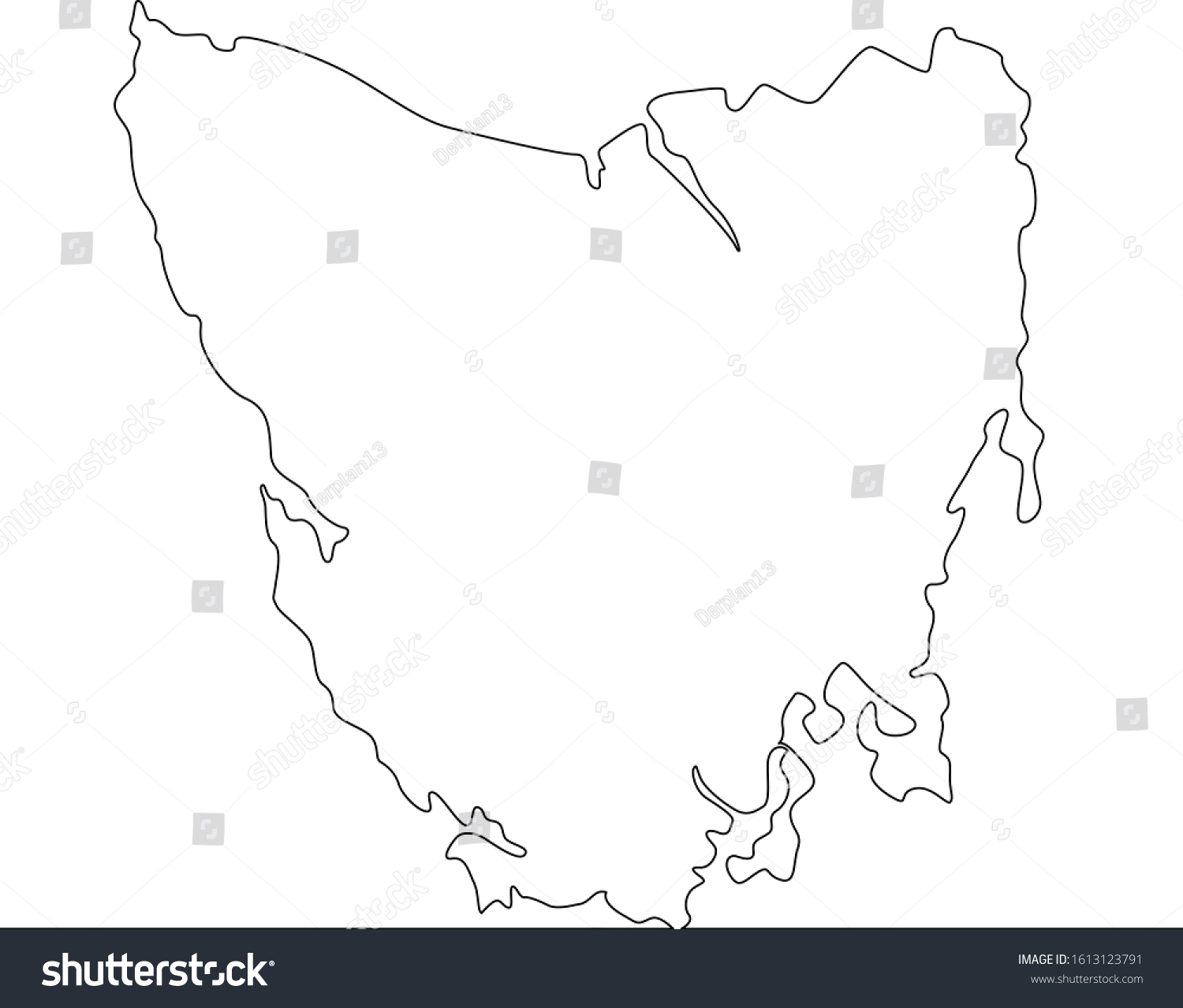 Thin One Continuous Line Illustration Drawing Stock Vector (Royalty ...