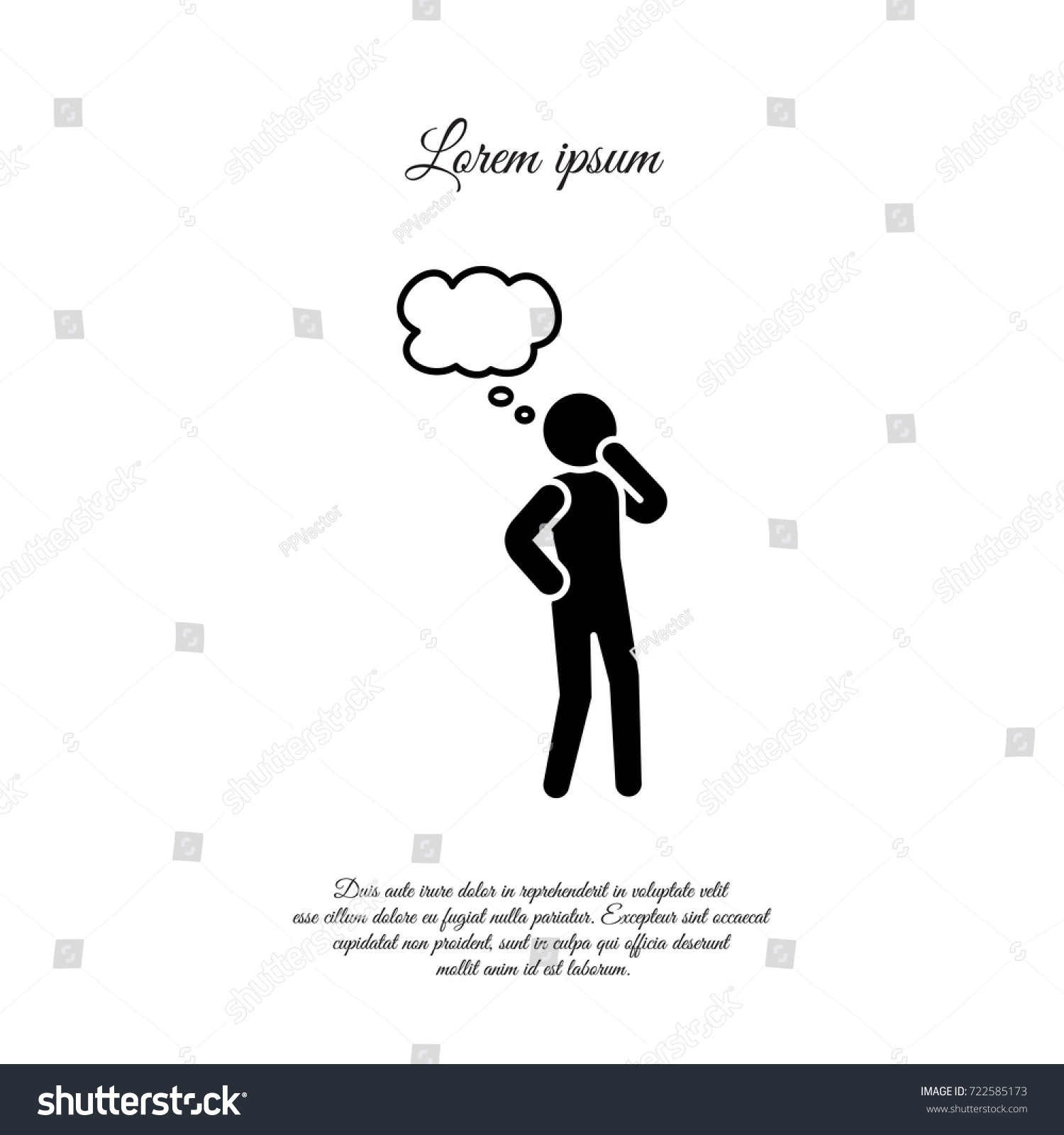 159,763 Icon man thinking Images, Stock Photos & Vectors | Shutterstock