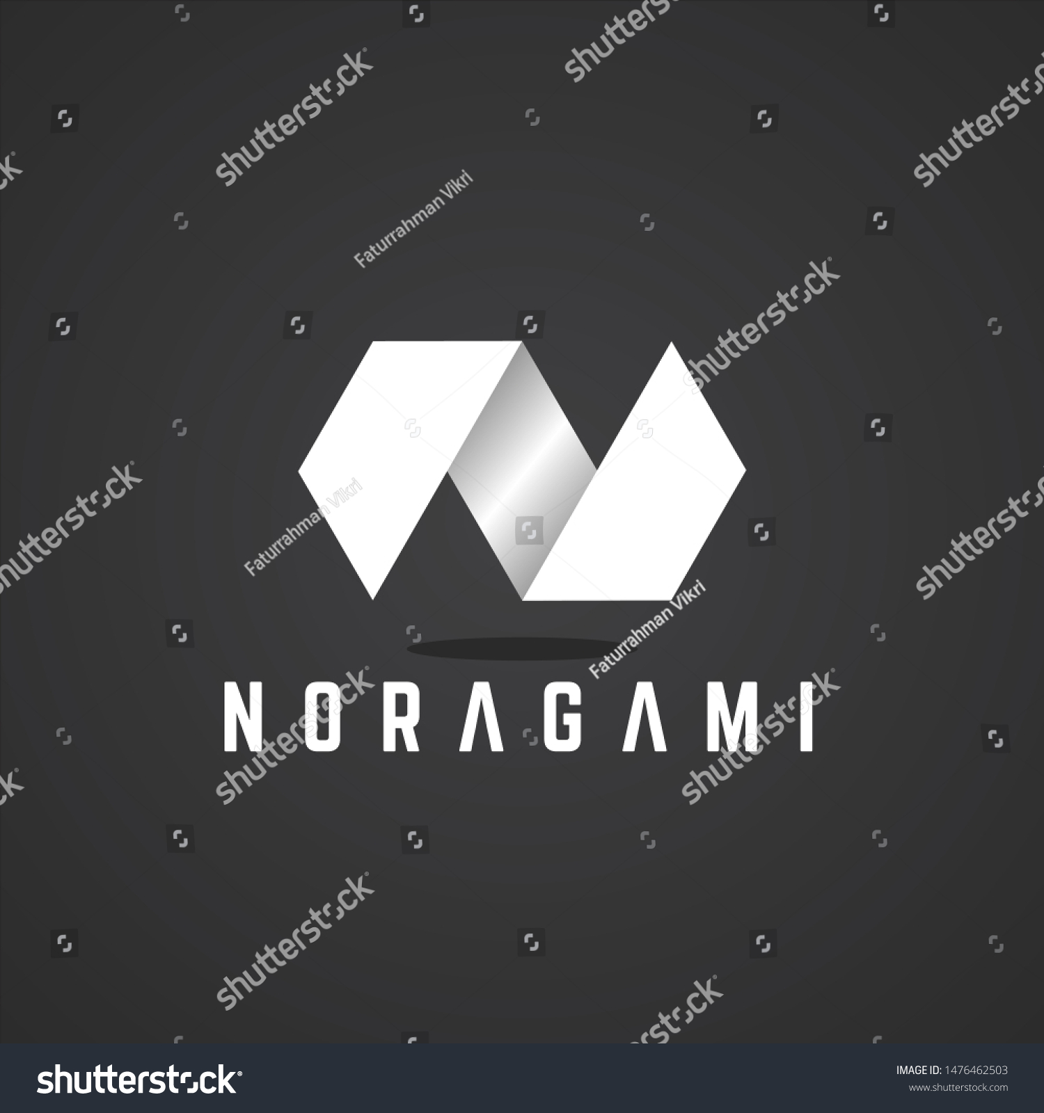 This Noragami Logo Design White Vector Stock Vector (Royalty Free ...