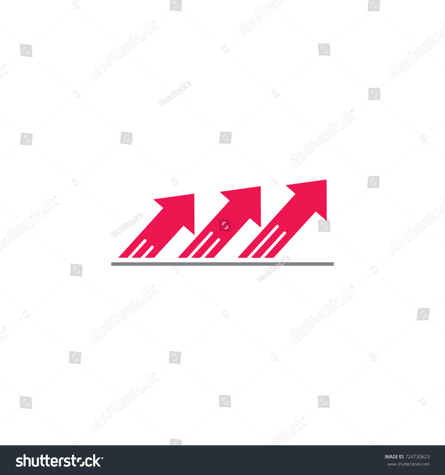 Three Arrow Logo Vector Stock Vector (Royalty Free) 724730623 Three Arrow Logo Vector Stock Vector (Royalty Free) 724730623