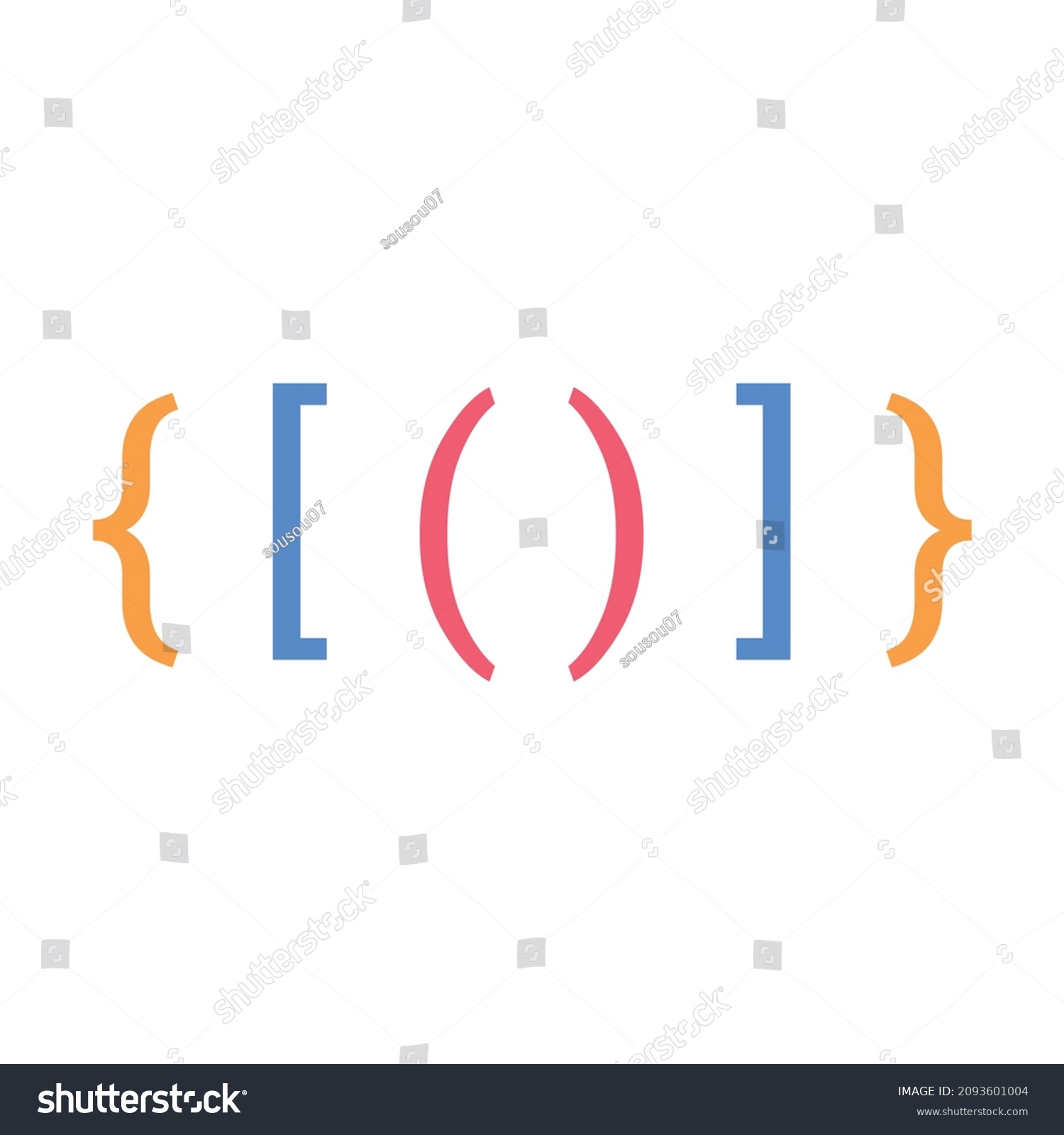 Vektor Stok Three Common Types Grouping Symbols Math (Tanpa Royalti ... Vektor Stok Three Common Types Grouping Symbols Math (Tanpa Royalti ...