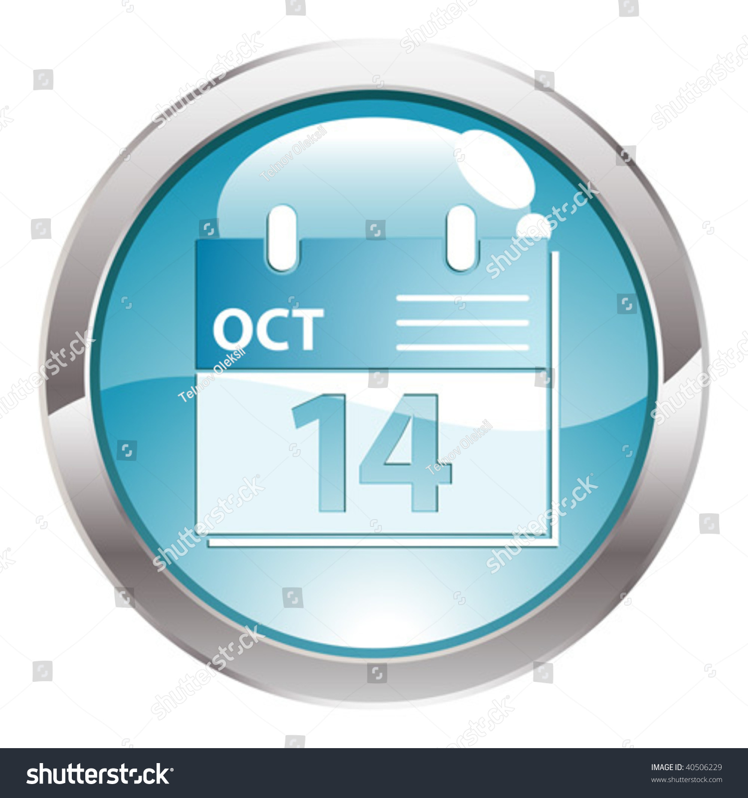 Calendar Icon Circle
