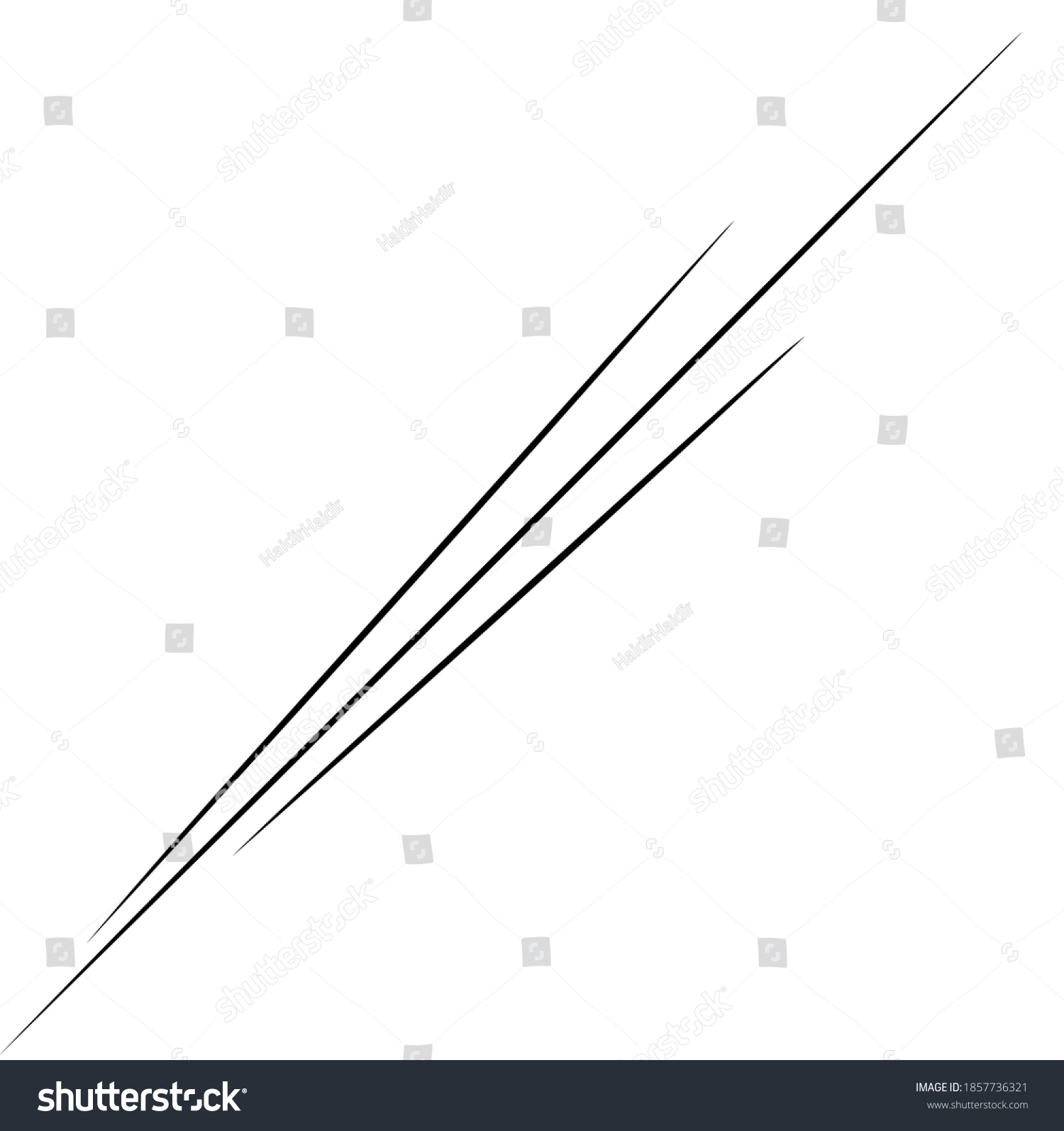 Tres líneas con fondo blanco: vector de stock (libre de regalías ...