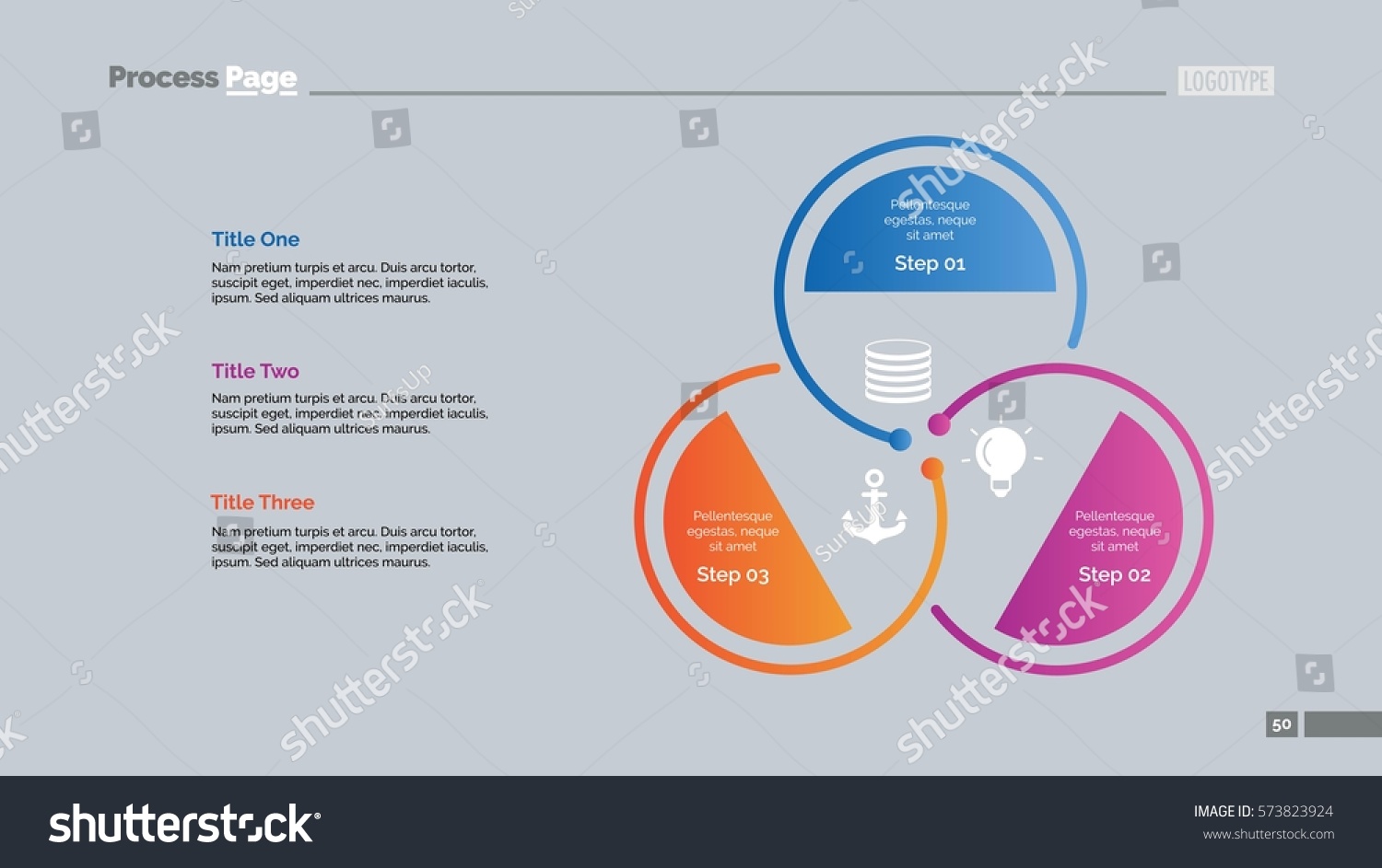 Three Points Slide Template Stock Vector (Royalty Free) 573823924 ... Three Points Slide Template Stock Vector (Royalty Free) 573823924 ...