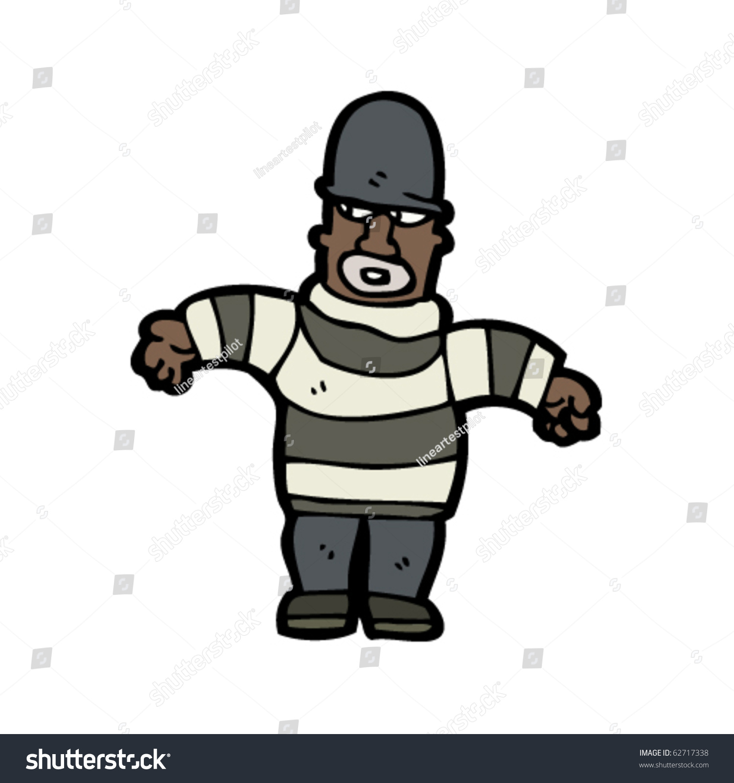 Thug Cartoon Stock Vector (Royalty Free) 62717338 | Shutterstock