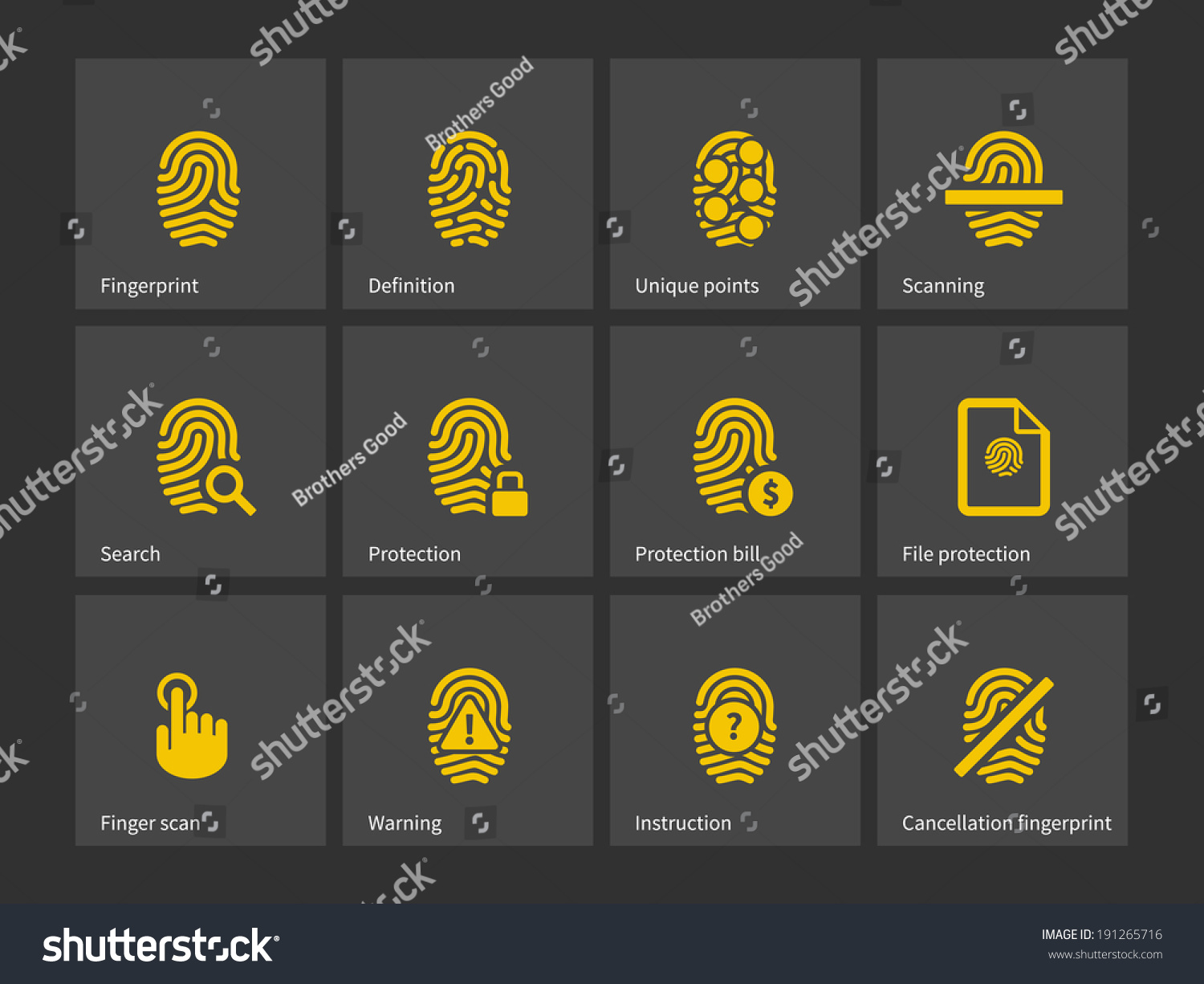 1,837 Finger print infographic Images, Stock Photos & Vectors ...