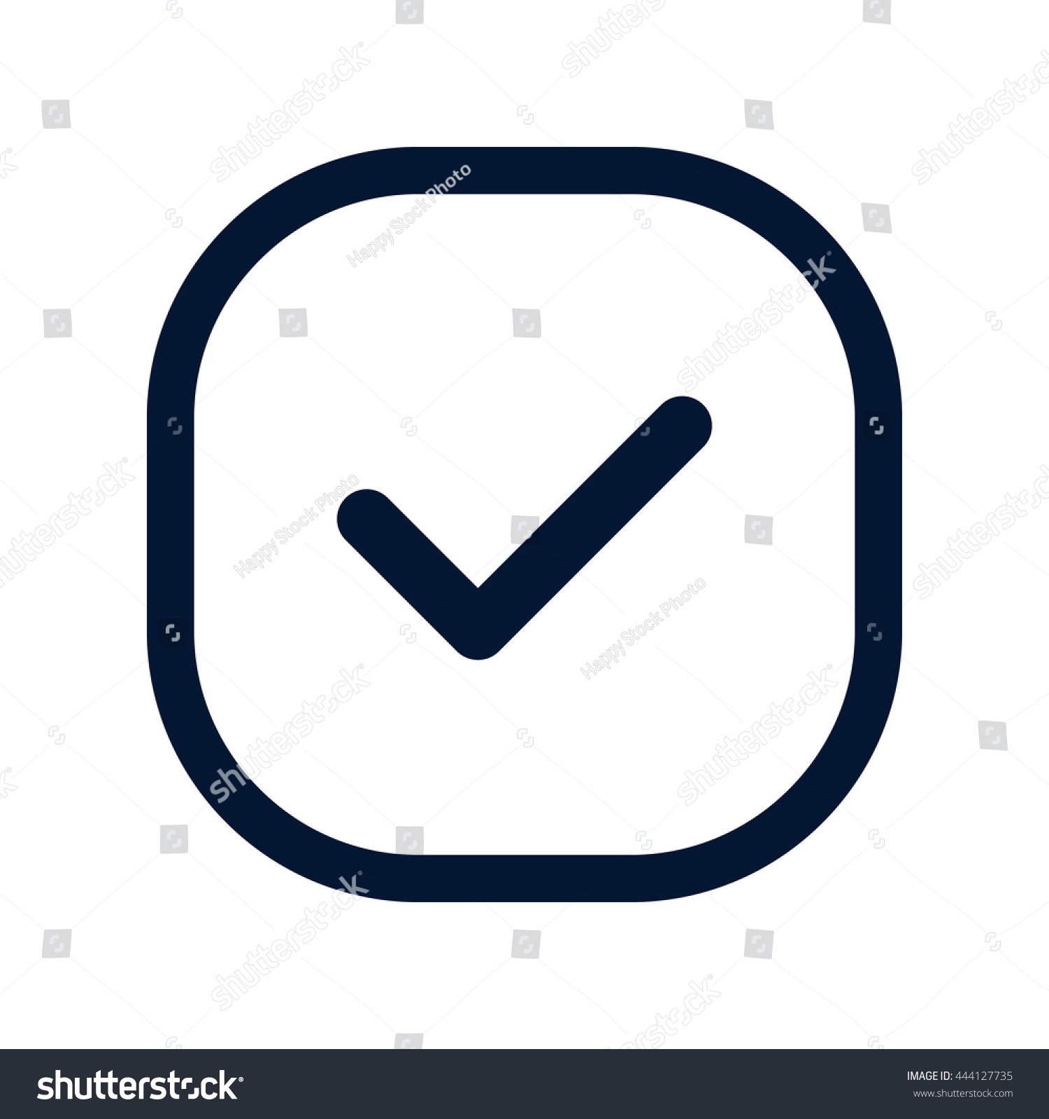 Tick Check Mark: เวกเตอร์สต็อก (ปลอดค่าลิขสิทธิ์) 444127735 | Shutterstock