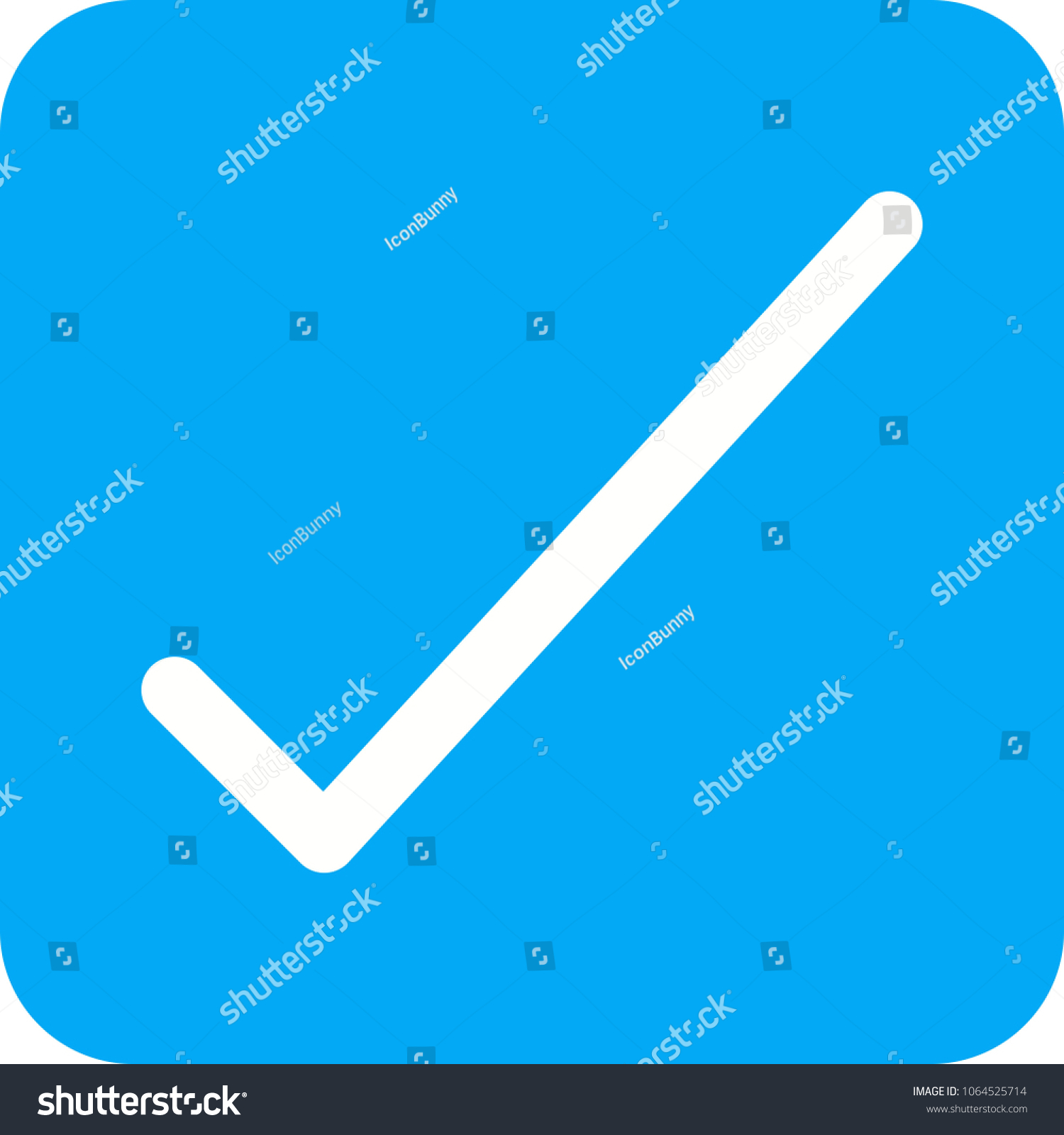 Tick Checklist Icon Stock Vector (Royalty Free) 1064525714 | Shutterstock