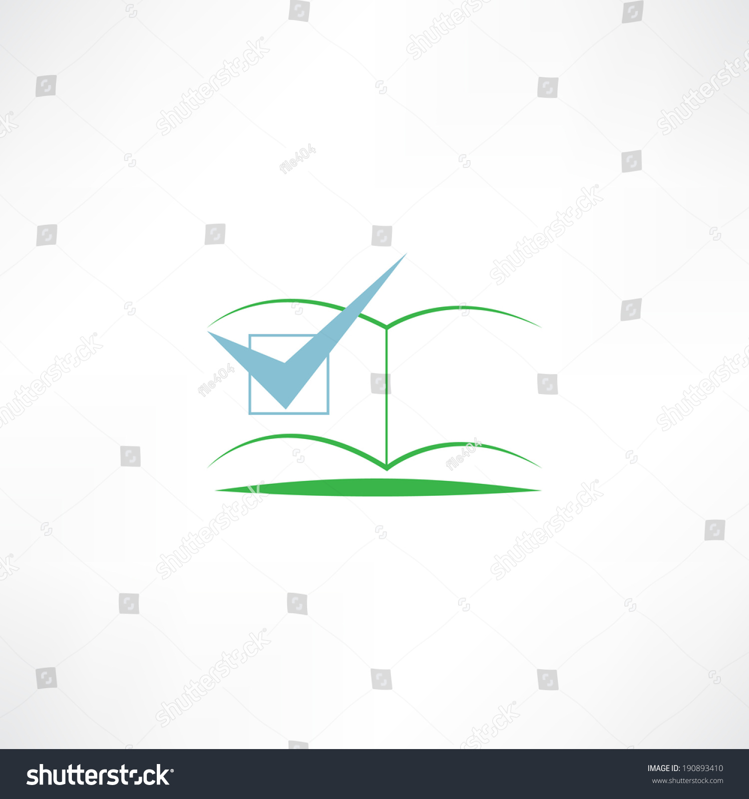 Tick Icon Stock Vector (Royalty Free) 190893410 | Shutterstock
