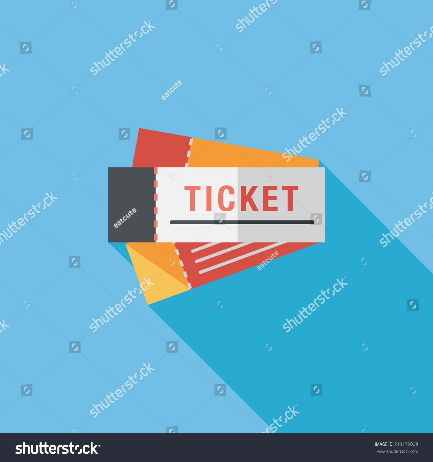 72,915 Tickets flat design Stock Vectors, Images & Vector Art ...