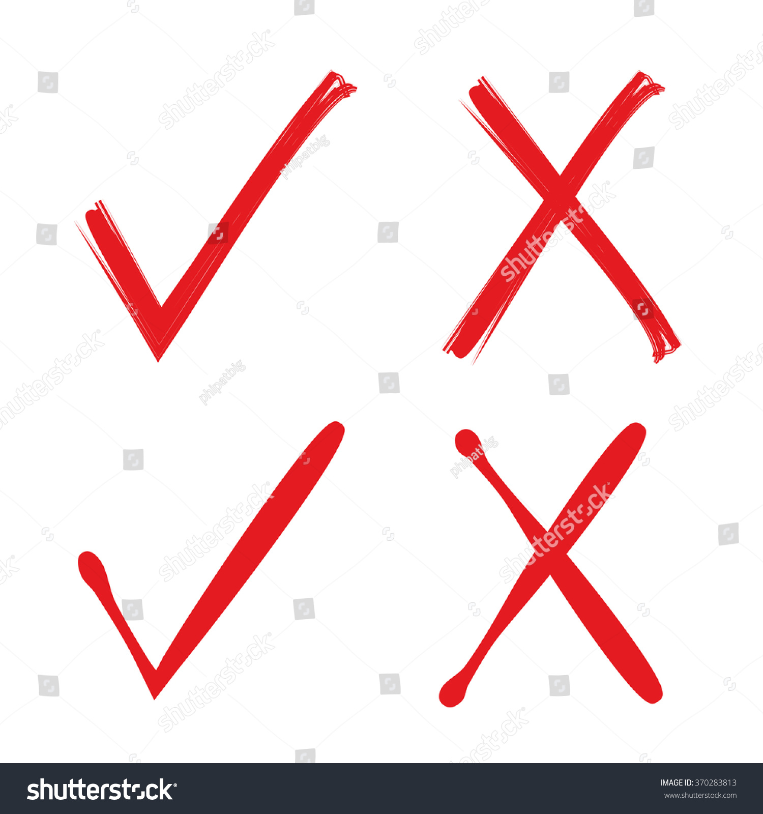 Ticks Check Marks Red Tick Marks: Vector có sẵn (miễn phí bản quyền ...