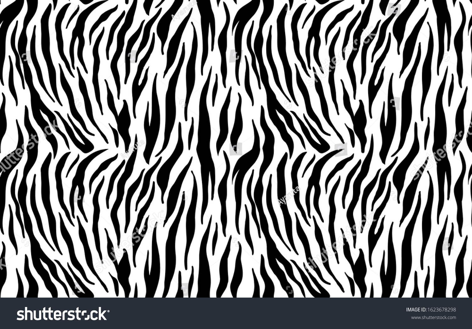 Tiger Stripes Seamless Pattern Animal Skin Stock Vector (Royalty Free ... Tiger Stripes Seamless Pattern Animal Skin Stock Vector (Royalty Free ...