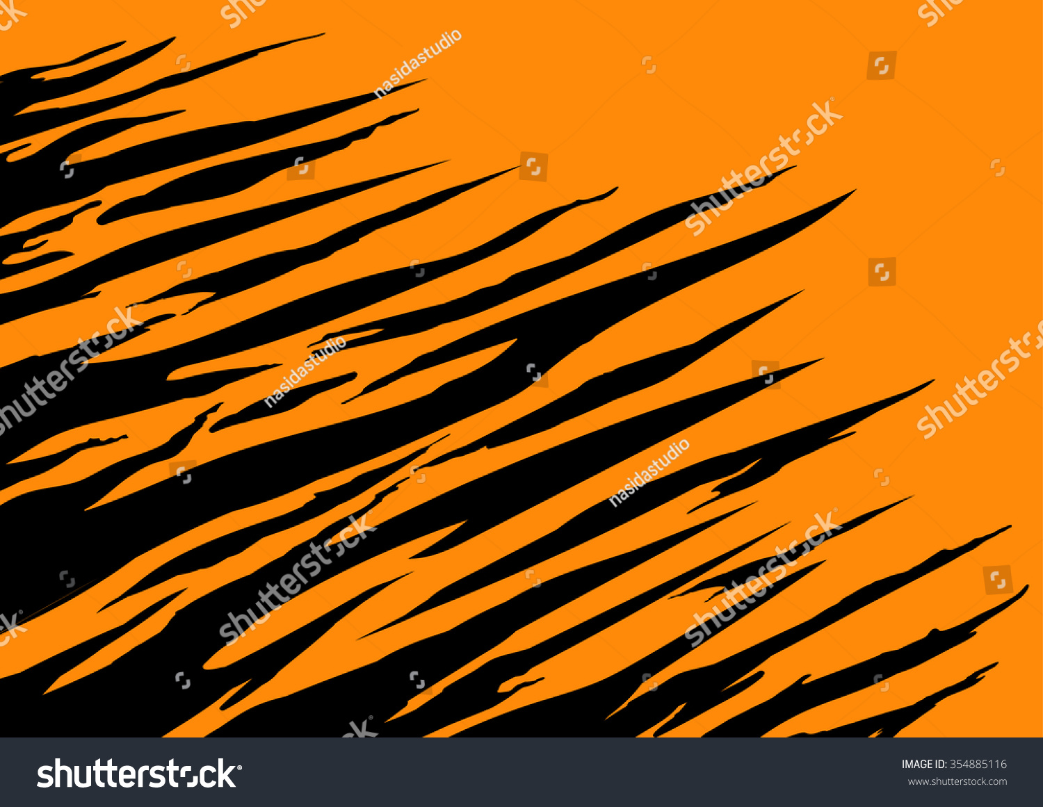 Abstrato de textura de tigre: vetor stock (livre de direitos) 354885116 ...