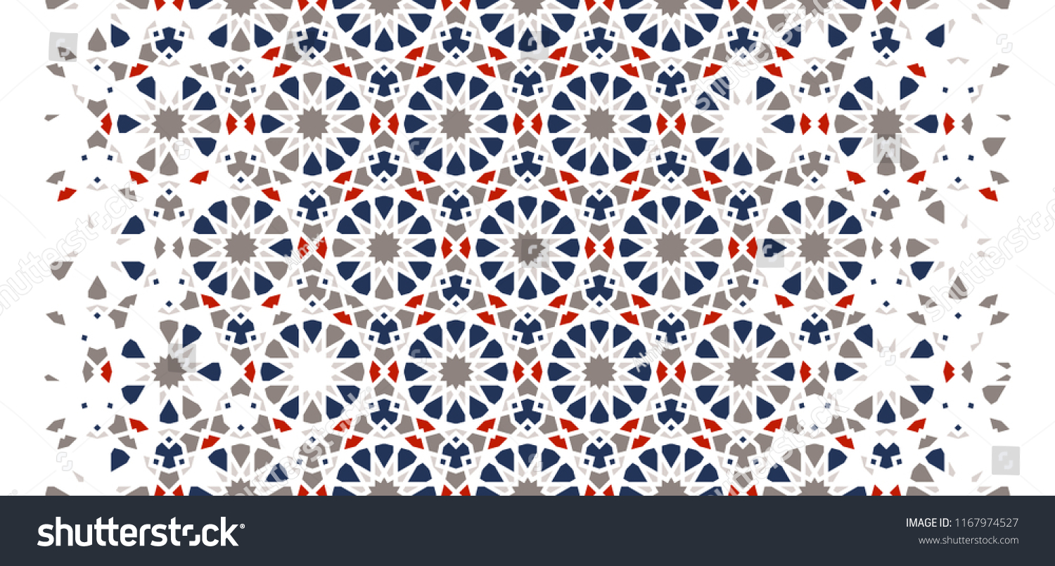 Tile Seamless Vector Pattern Geometric Halftone Stock Vector (Royalty ...