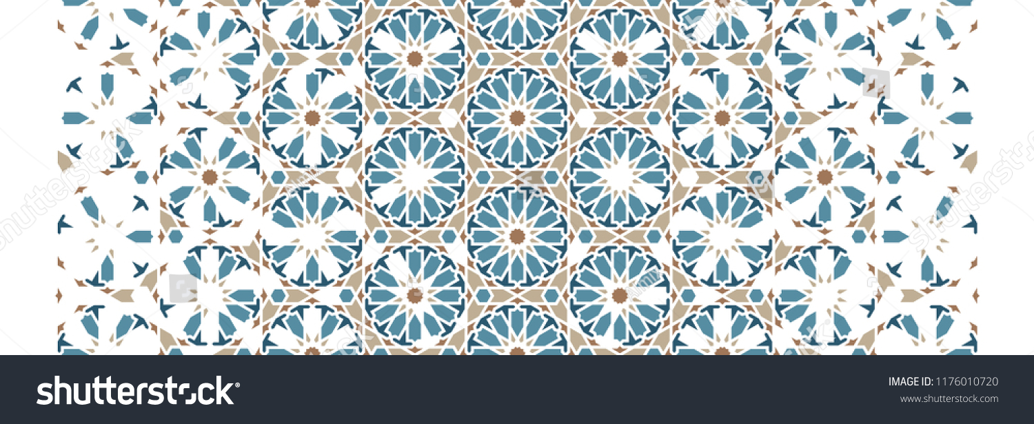 Tile Seamless Vector Pattern Geometric Halftone Stock Vector (Royalty ...