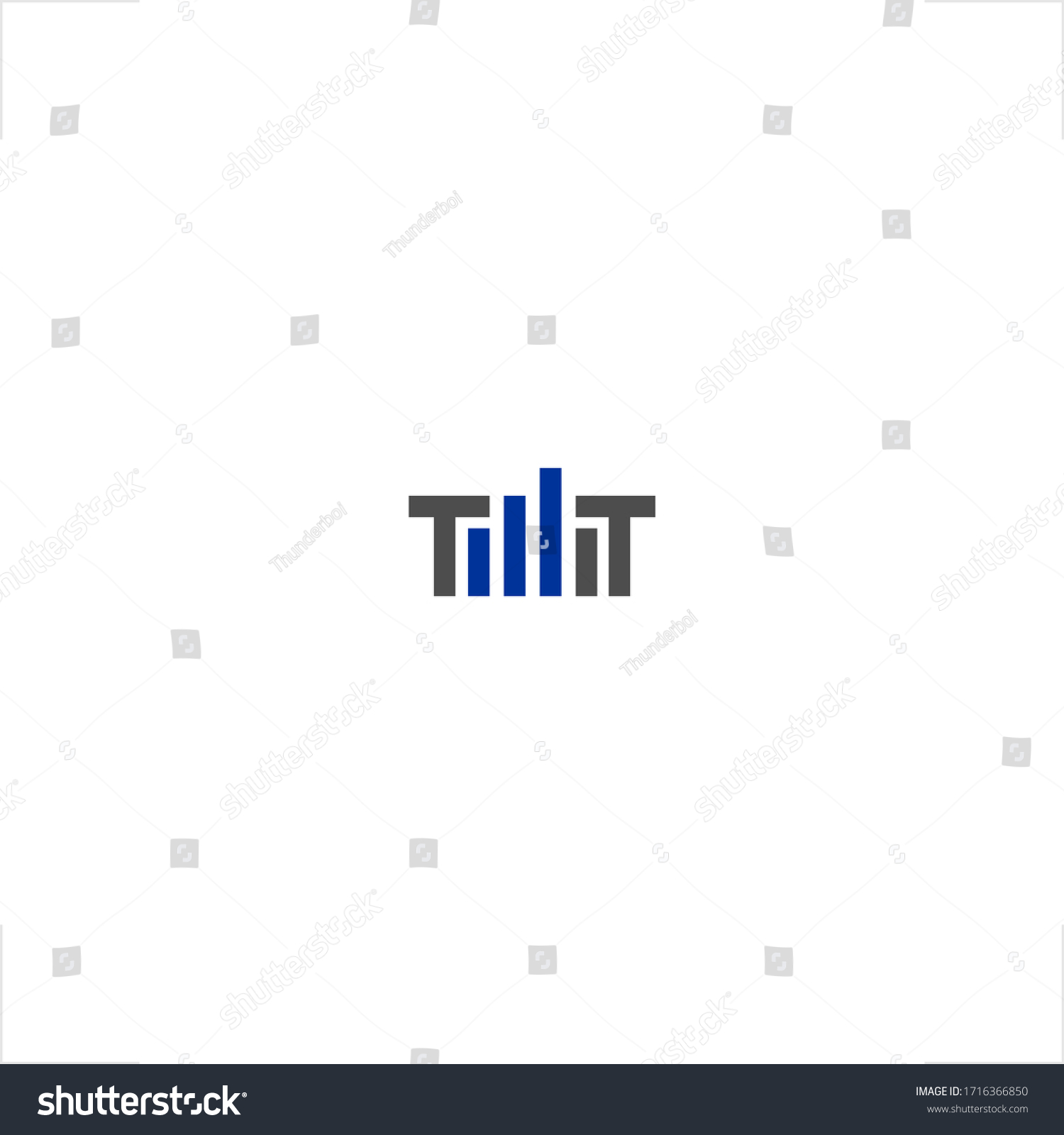 Tillit Logo Type Chart Design: เวกเตอร์สต็อก (ปลอดค่าลิขสิทธิ์) 1716366850