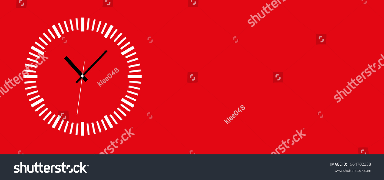 Time Background Round Wall Clocks Stock Vector (Royalty Free ...
