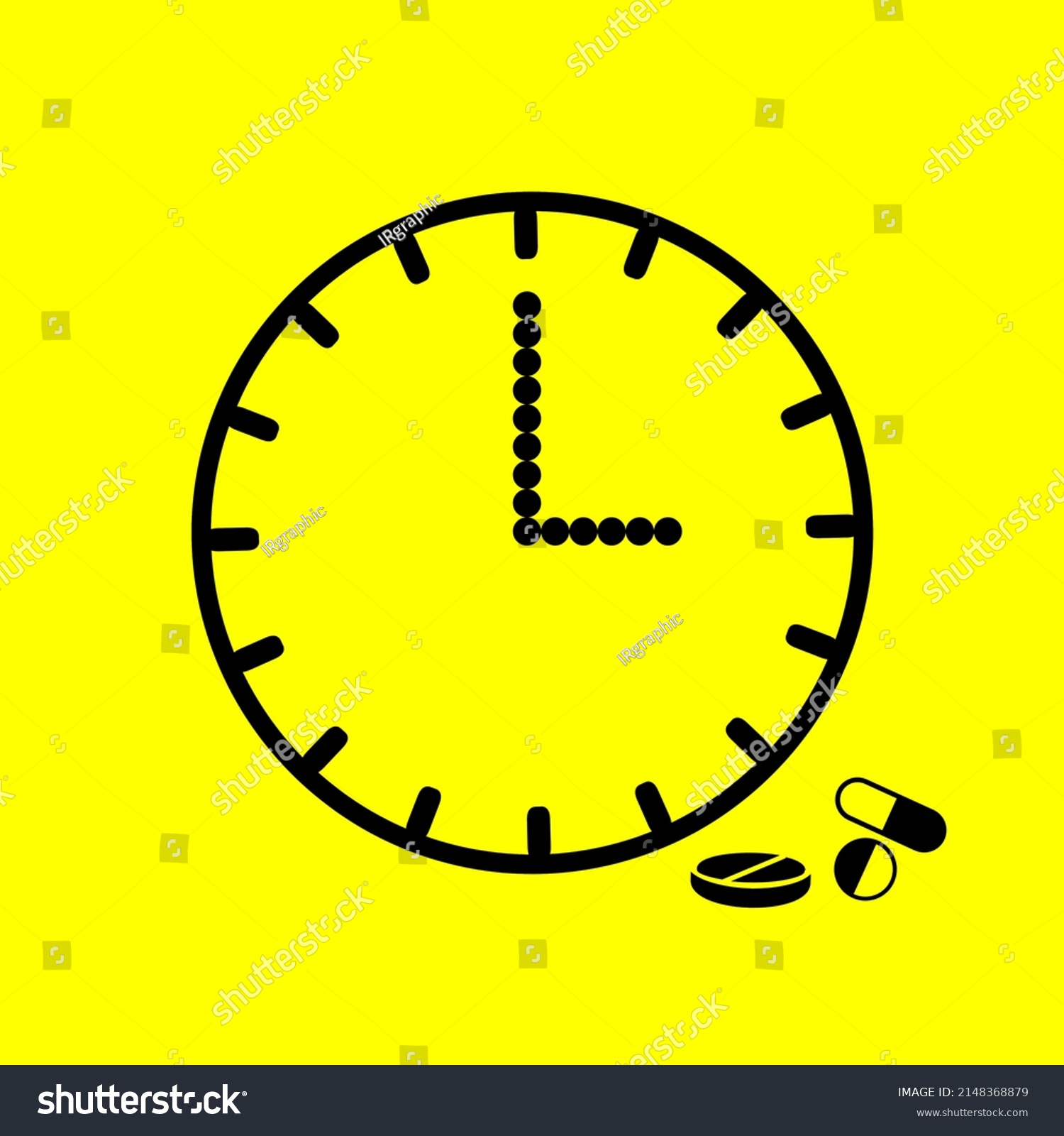 Time Capsule Icon Design On White Stock Vector (Royalty Free ...