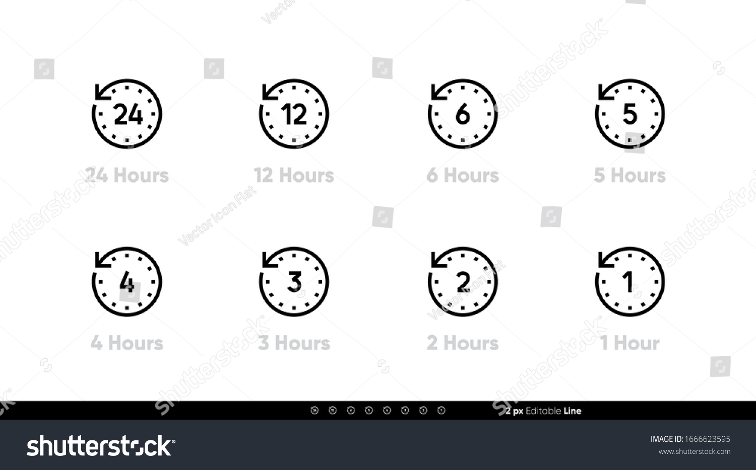 63 1 hrs. icon Images, Stock Photos & Vectors | Shutterstock