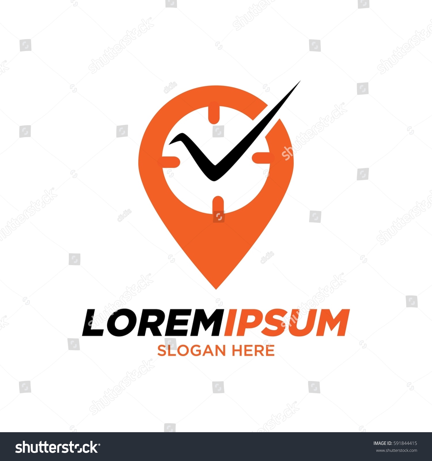 Time Management Logo Concept Precision Time Stock Vector (Royalty Free ...