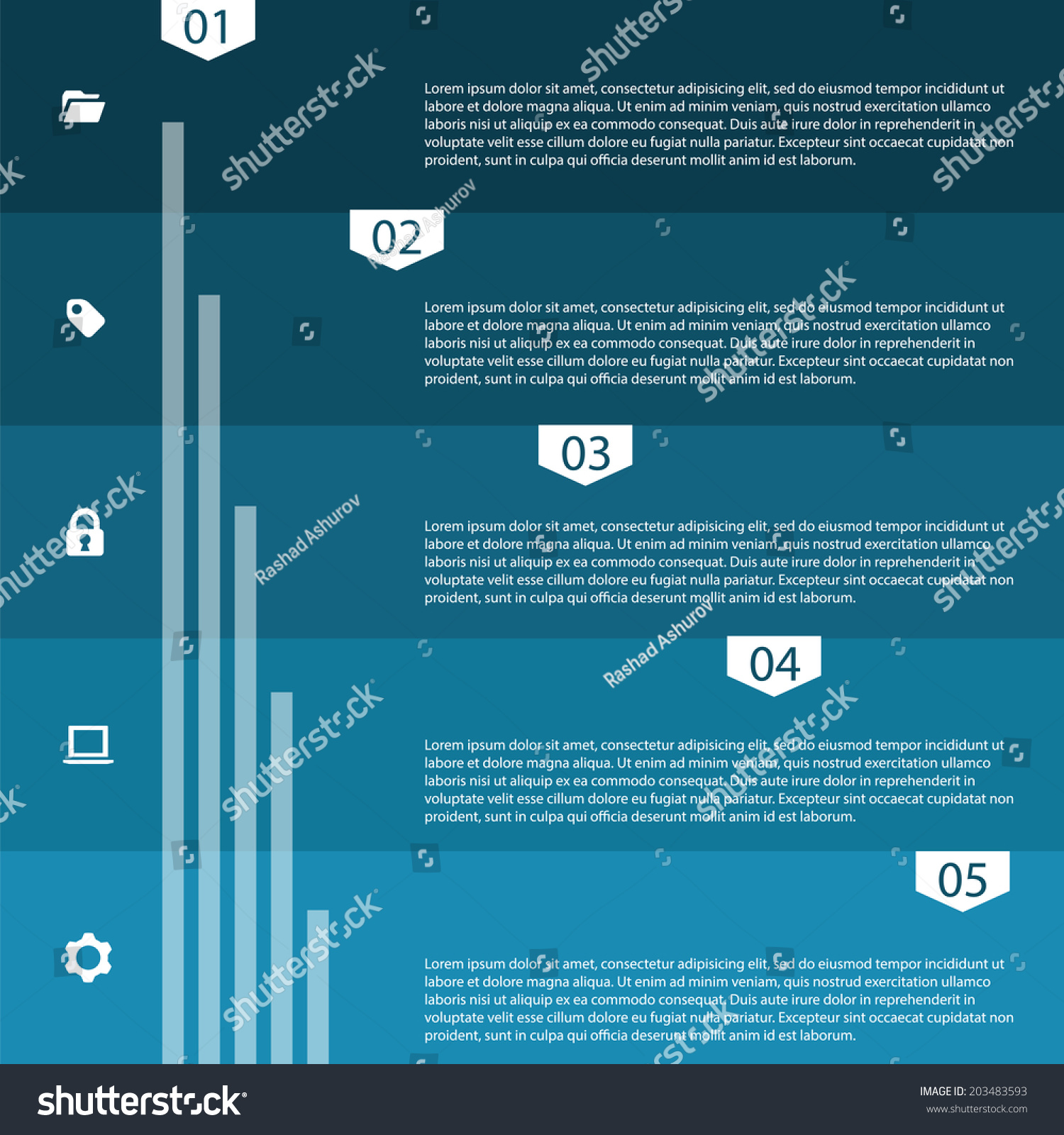 Timeline Illustration Stock Vector (Royalty Free) 203483593 | Shutterstock