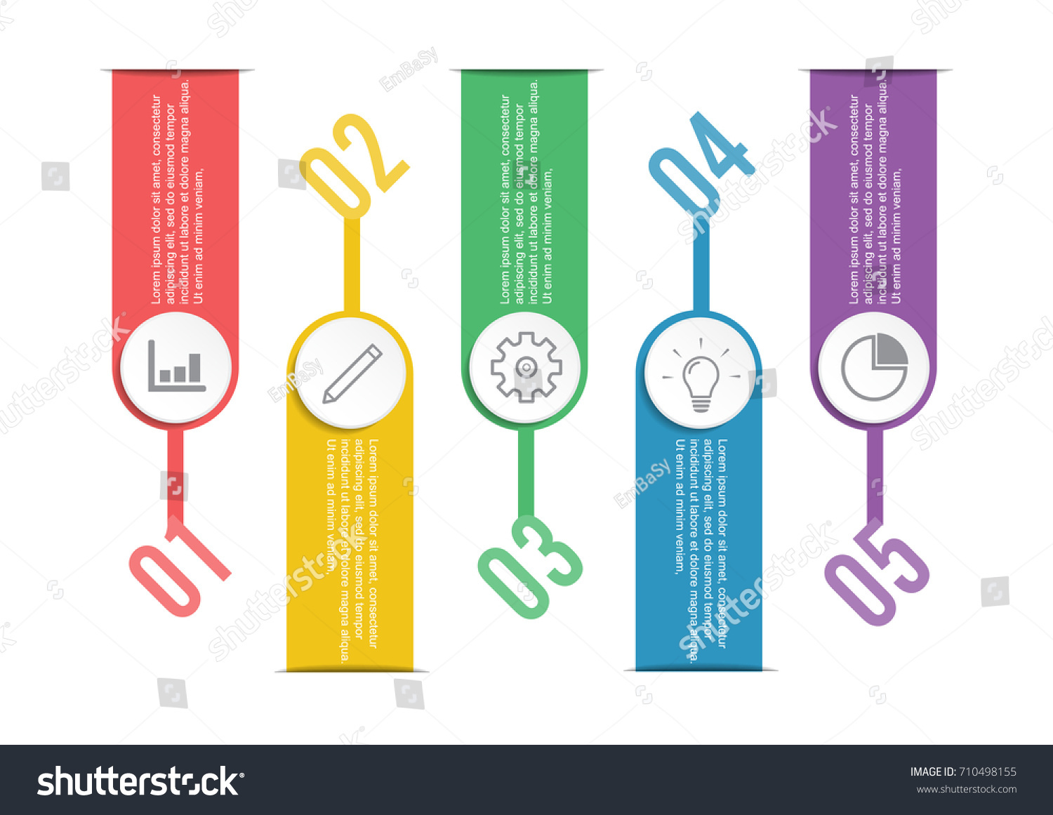 Timeline Infographics Design Workflow Process Diagram Stock Vector ...