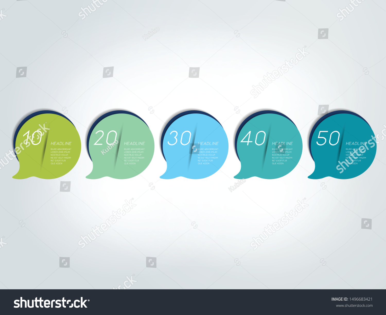 Timeline Step By Step Template Chart Stock Vector (Royalty Free) 1496683421