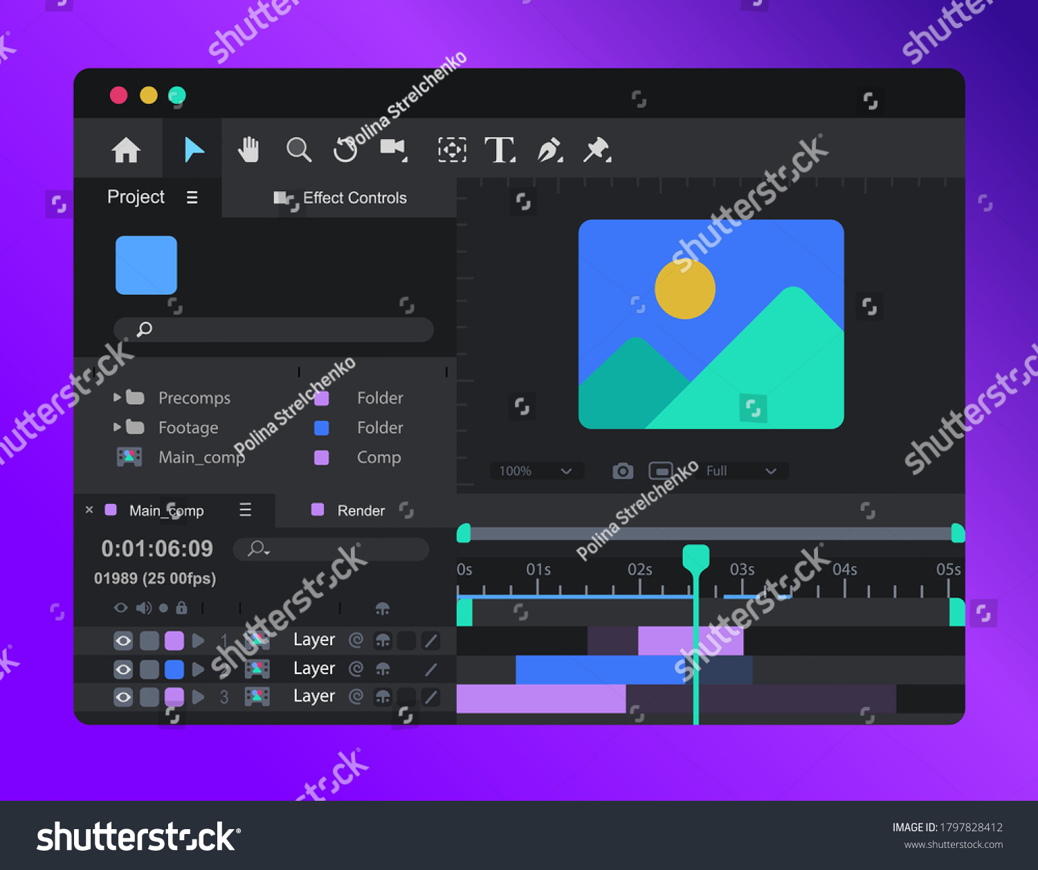 9,594 Video editing screen Stock Vectors, Images & Vector Art ...
