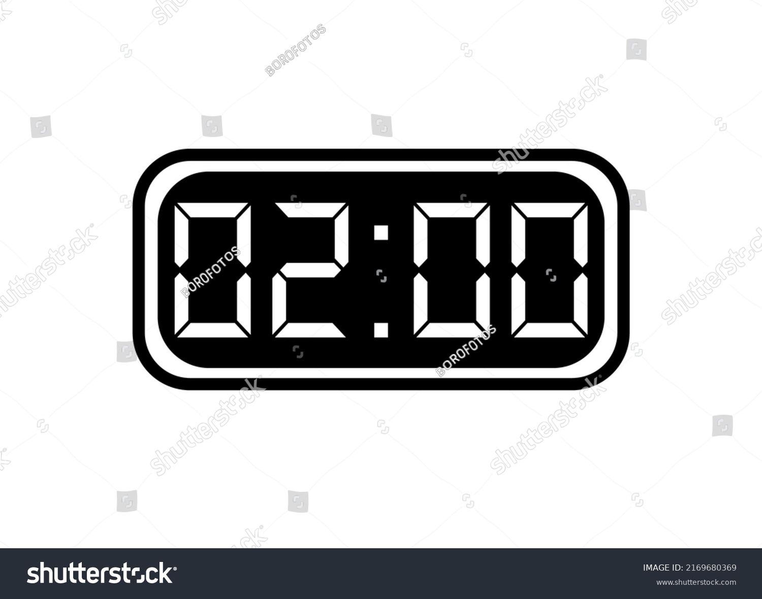 Timer 2 Hours Icon 2 Hours Stock Vector (Royalty Free) 2169680369 ...
