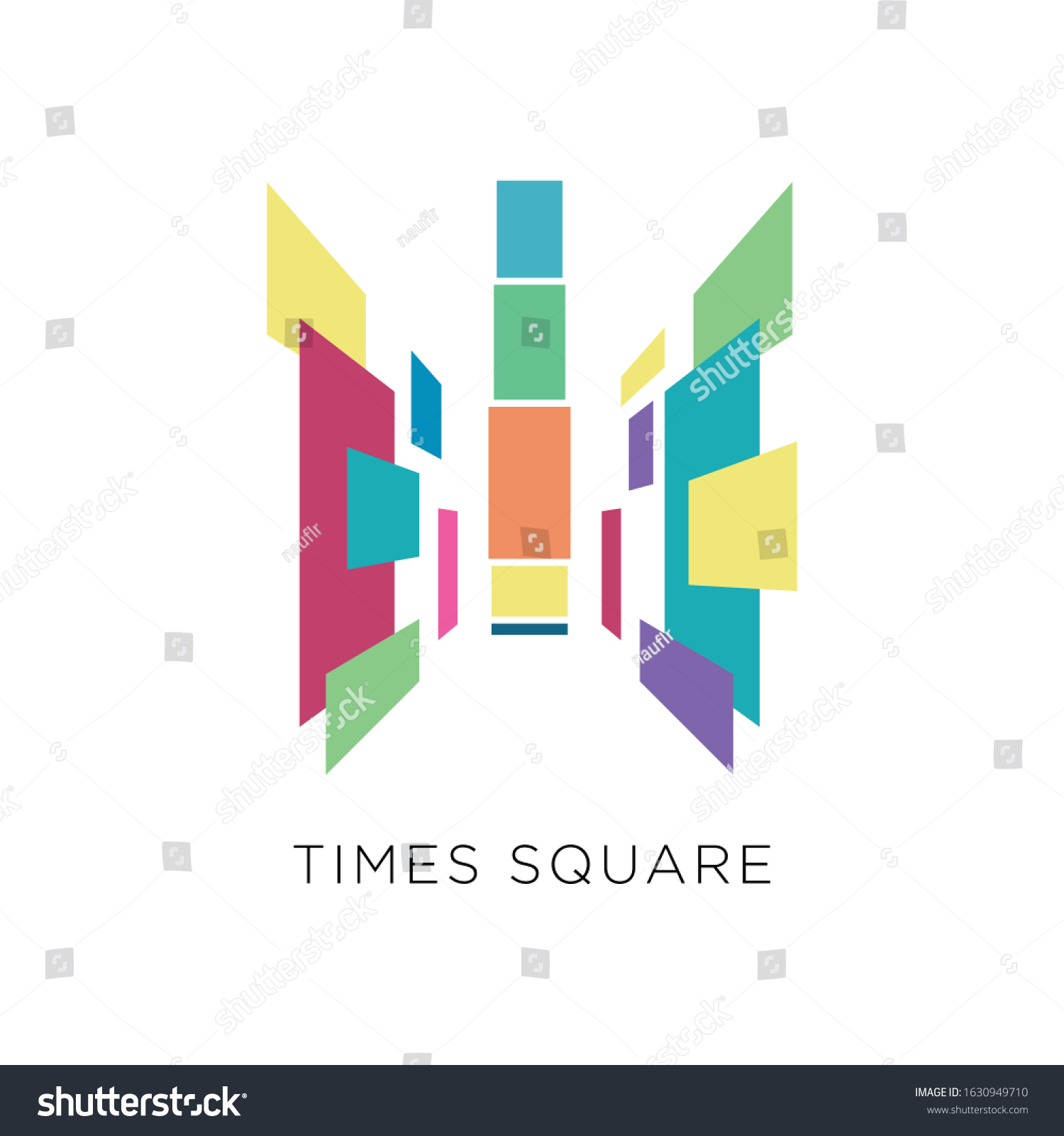 Times Square Logo Icon Vector: เวกเตอร์สต็อก (ปลอดค่าลิขสิทธิ์ ...
