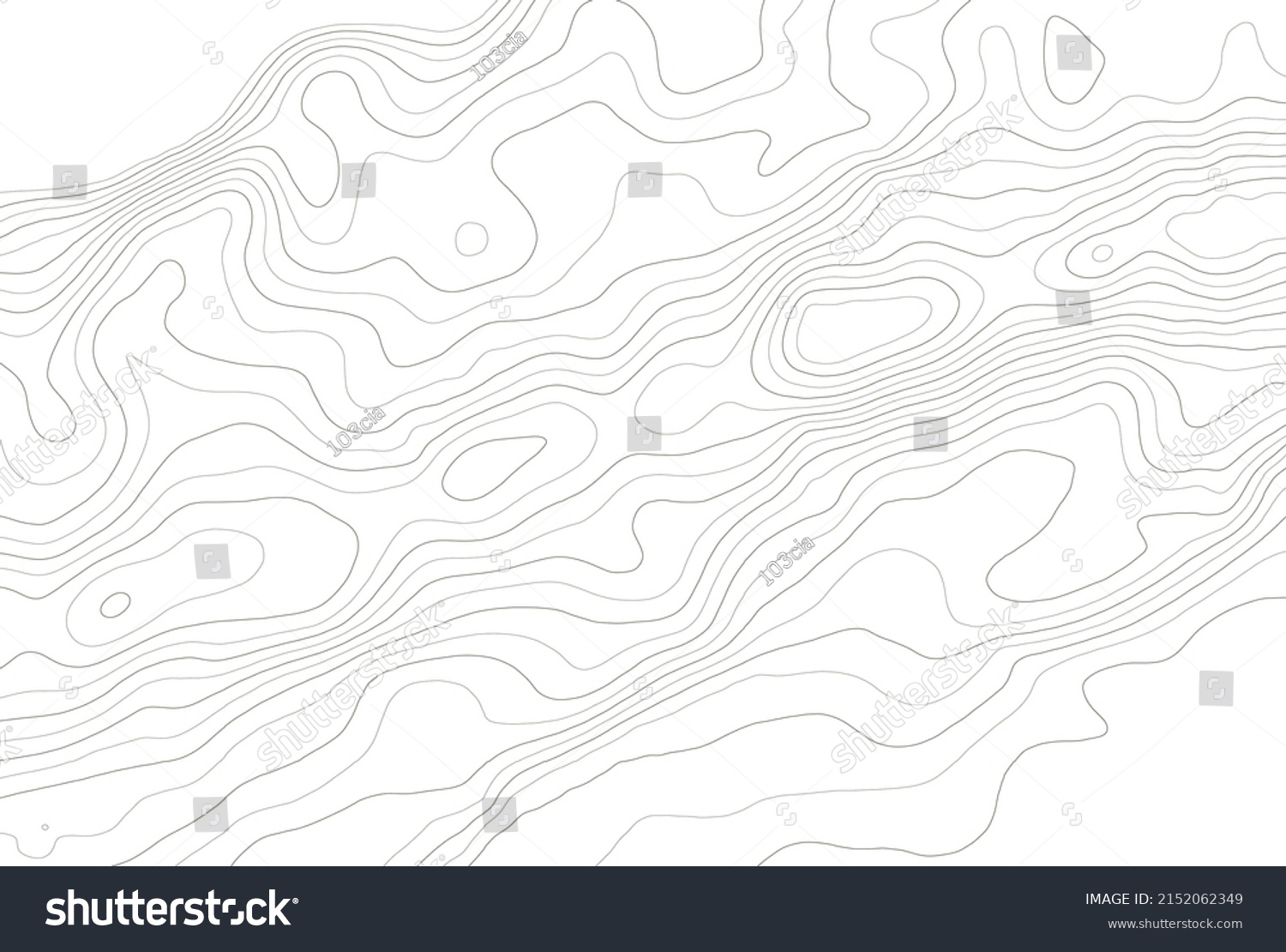 Timor Sea Topographic Map Contour Vector Stock Vector (Royalty Free ...