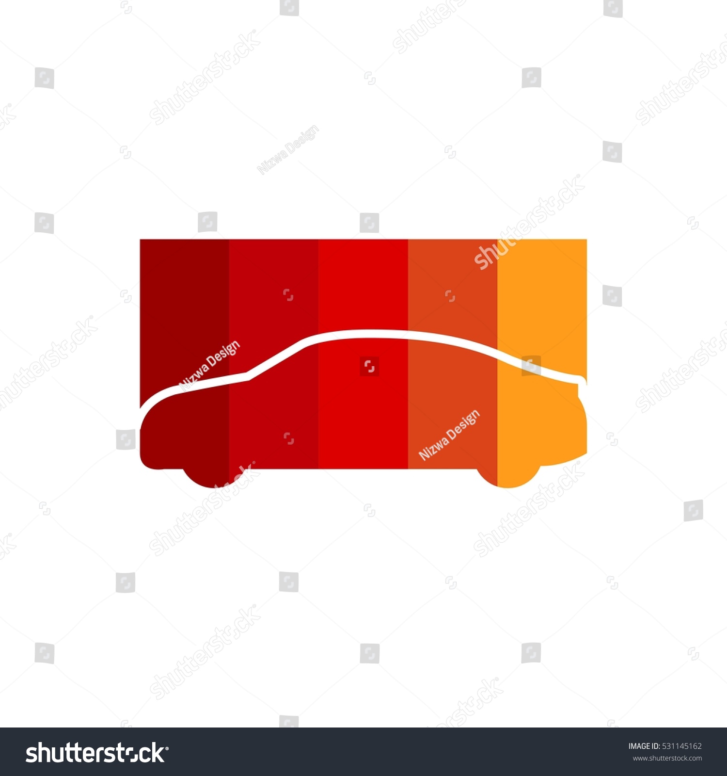 Tint Auto Car Vector Logo Design Stock Vector (Royalty Free) 531145162