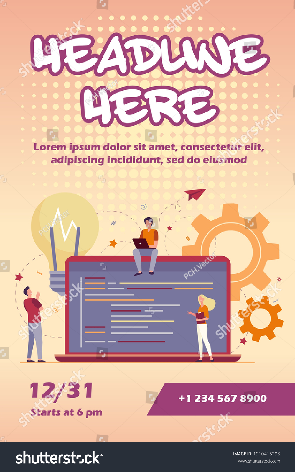Tiny Programmers Coding New Project Isolated Stock Vector (Royalty Free ... Tiny Programmers Coding New Project Isolated Stock Vector (Royalty Free ...