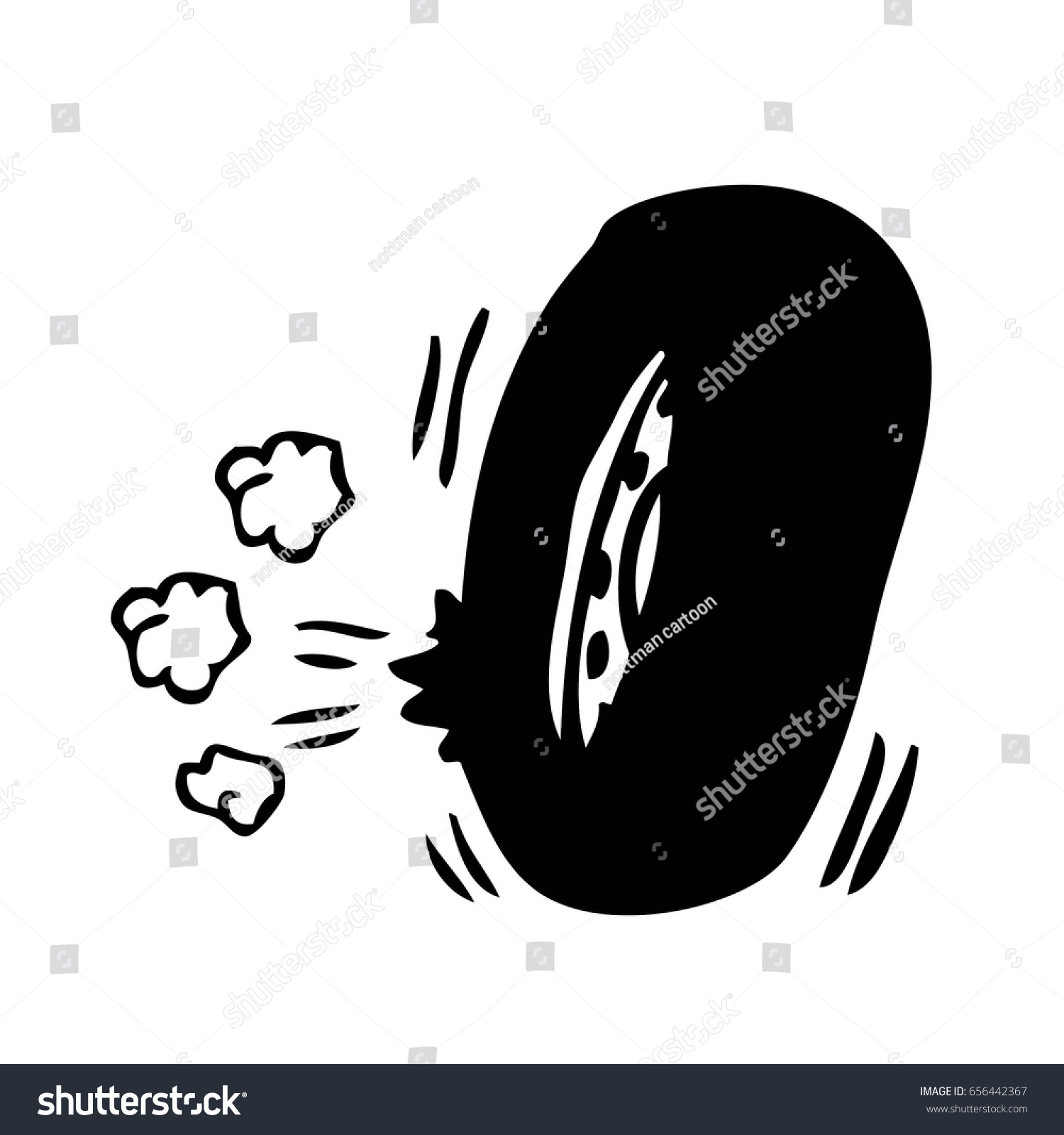 1.454 imagens de Flat tyre cartoon Imagens, fotos stock e vetores ...
