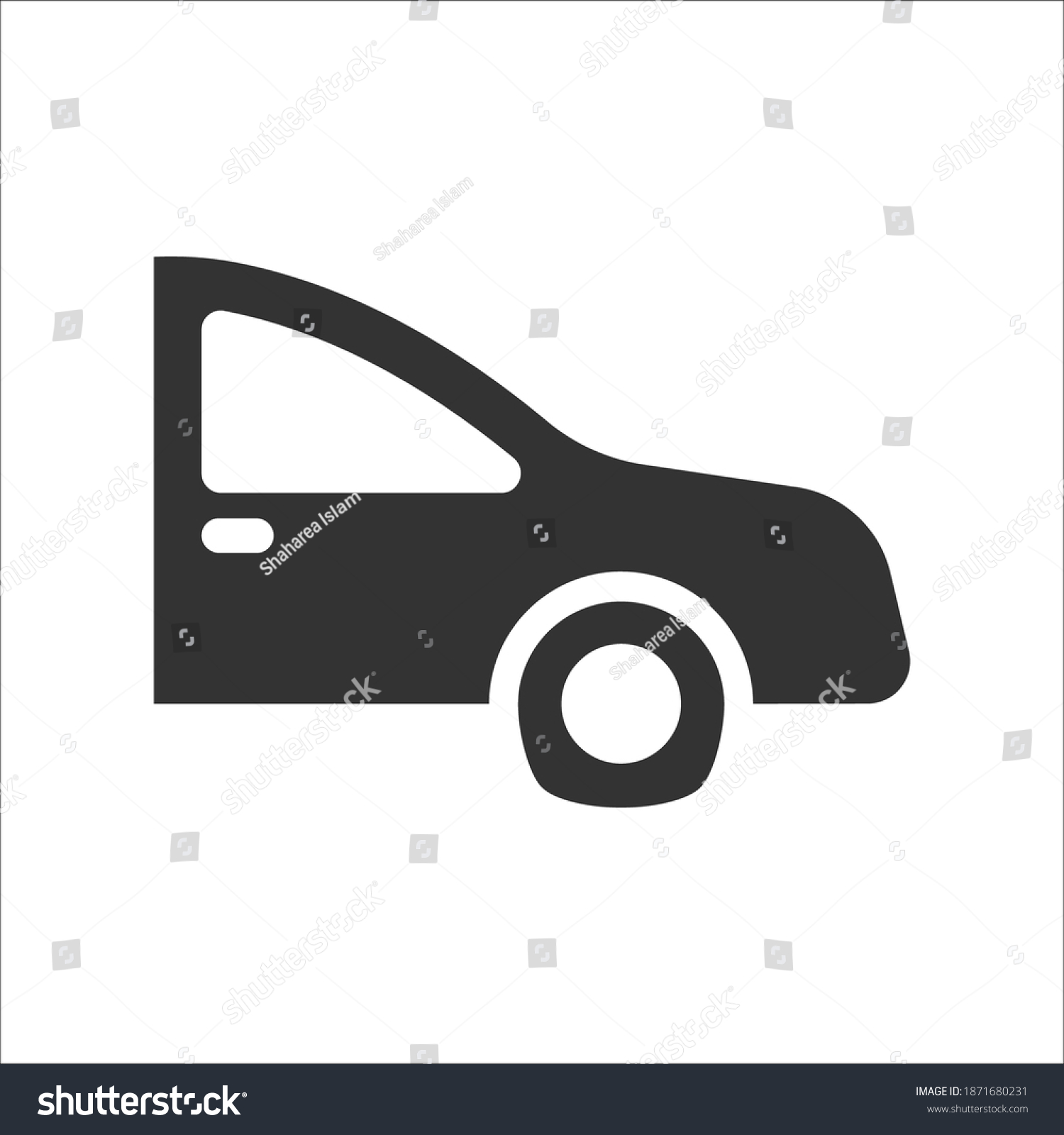 Tire Burst Icon Vector Graphics Stock Vector (Royalty Free) 1871680231 ...