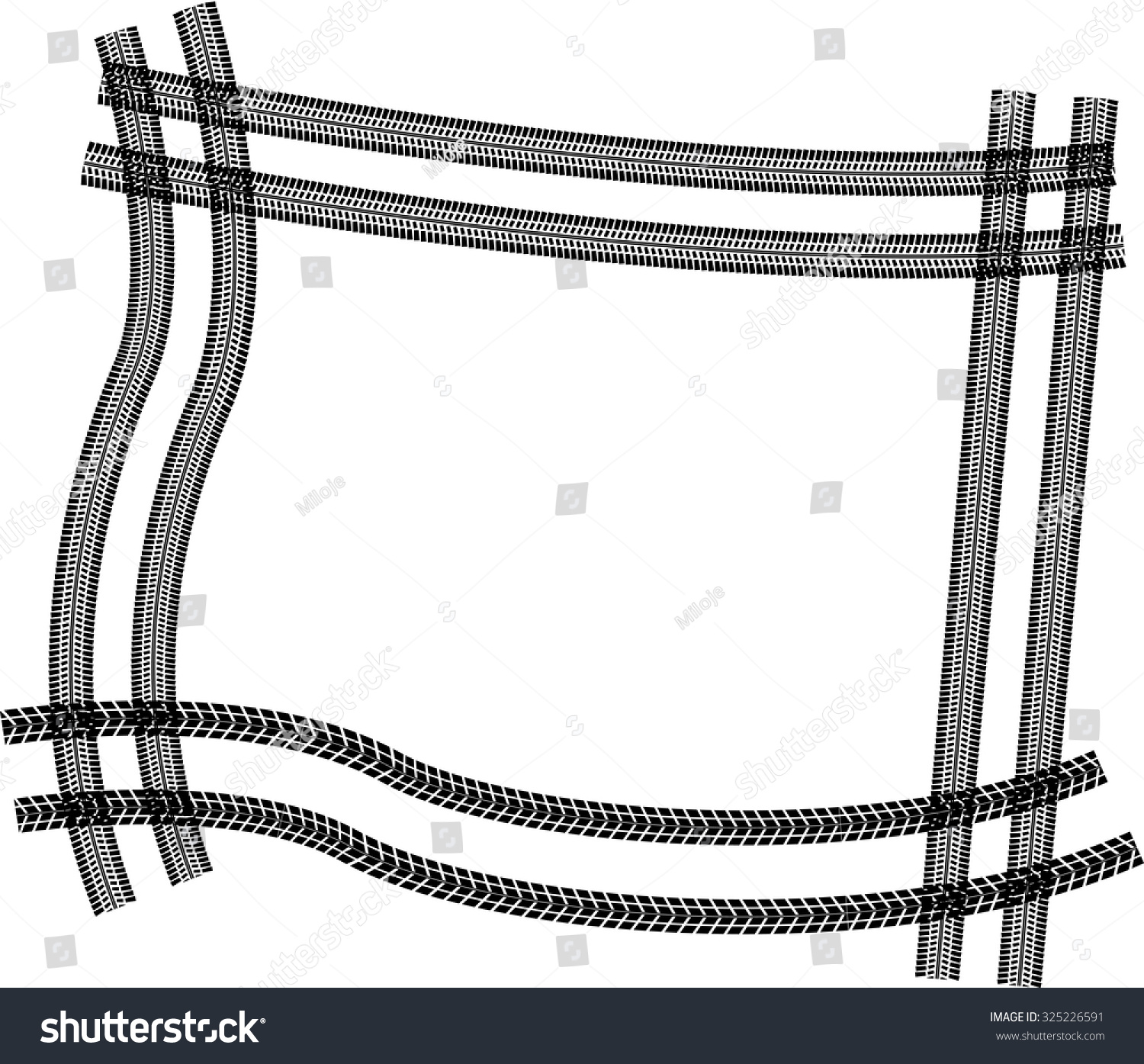 Tractor Wheel Clip Art Border