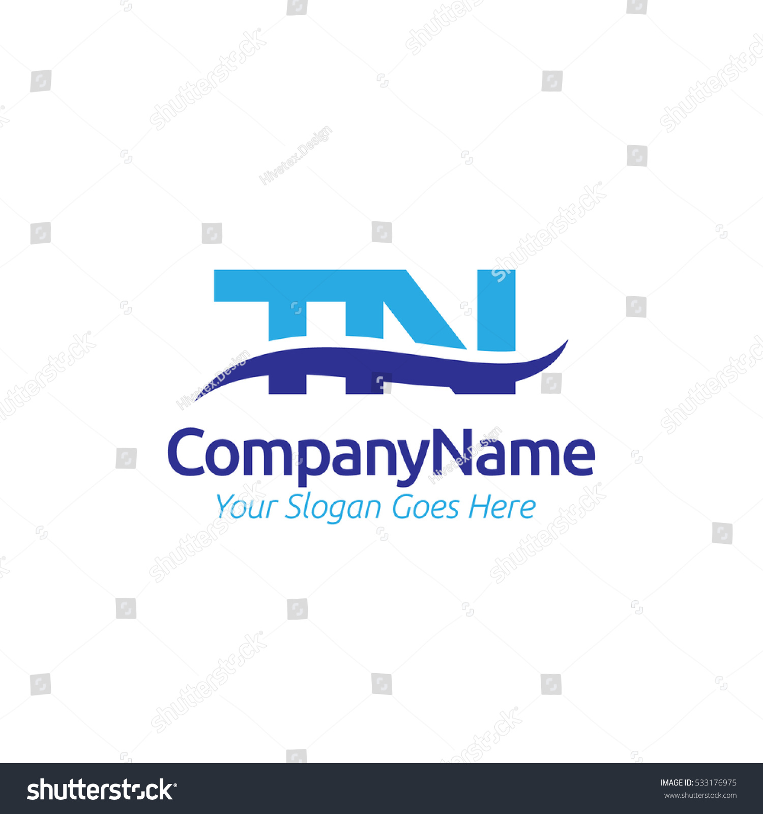 Tn Logo Stock Vector (Royalty Free) 533176975