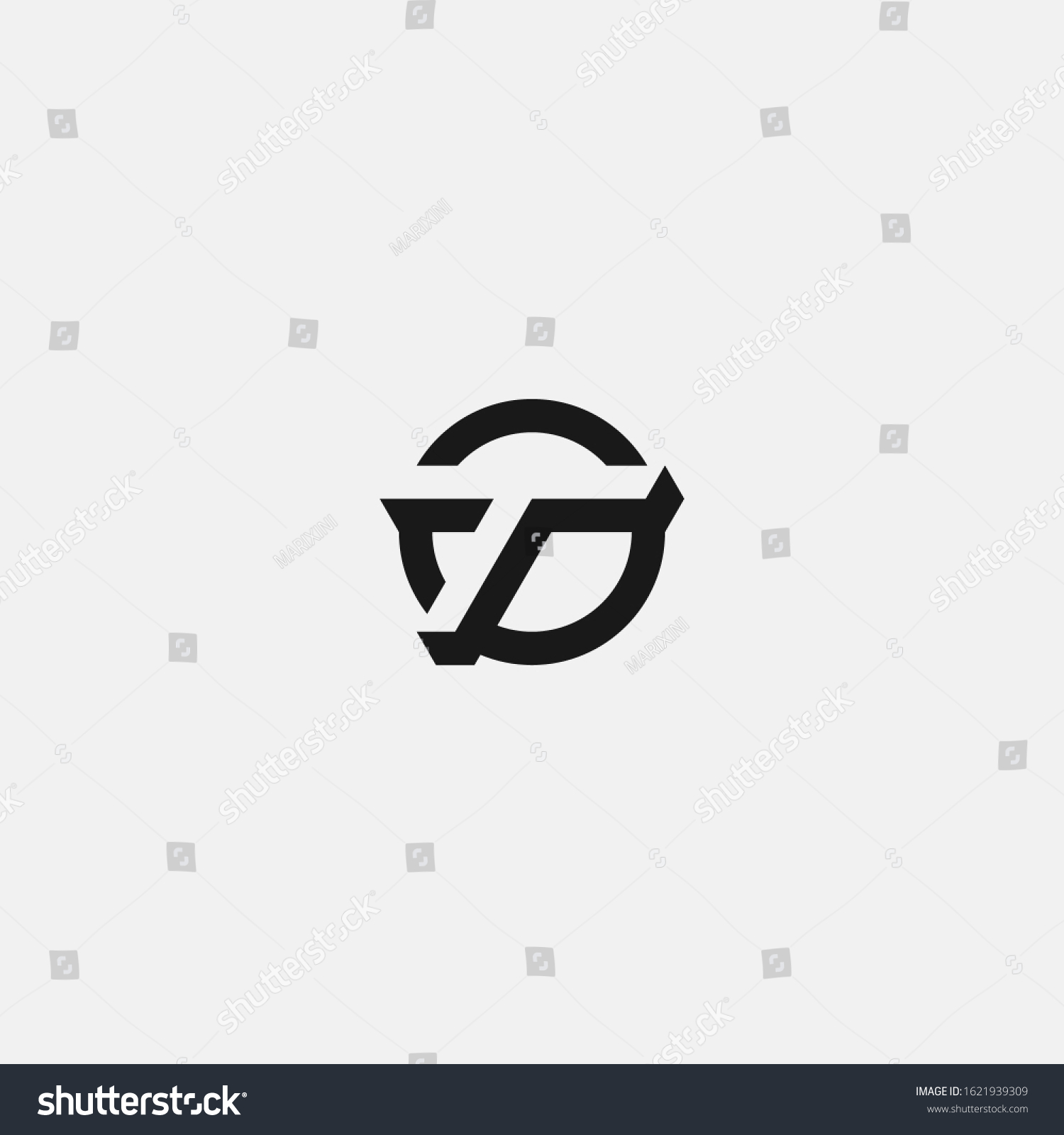 Ot Monogram Logo Stock Vector (Royalty Free) 1621939309 | Shutterstock