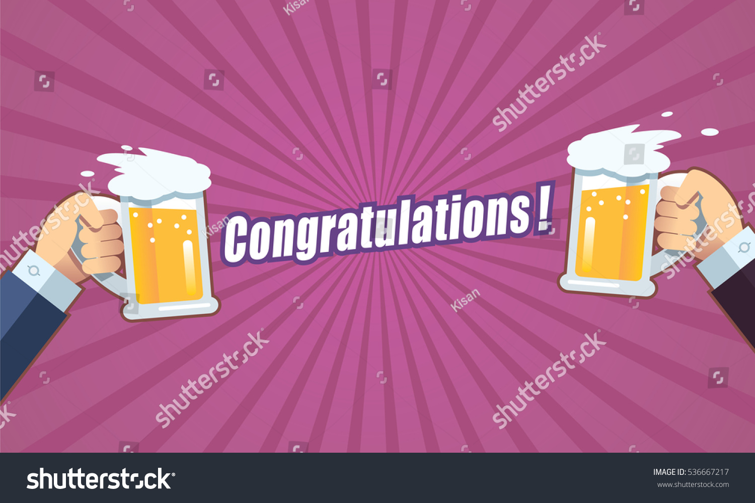 Toast Beer Stock Vector (Royalty Free) 536667217 | Shutterstock