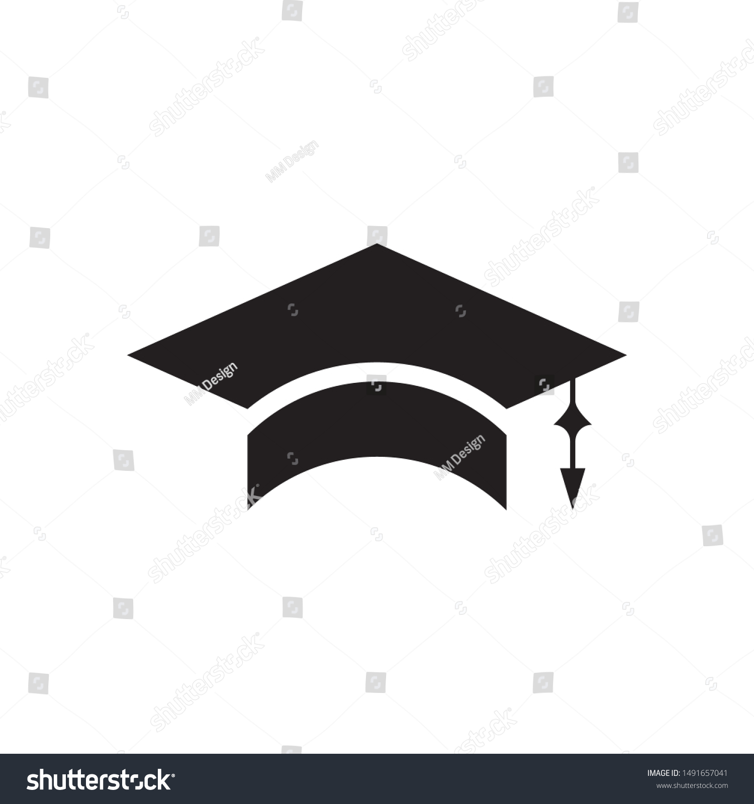 Toga Cap Logo Template Vector Illustration Stock Vector (Royalty Free ...