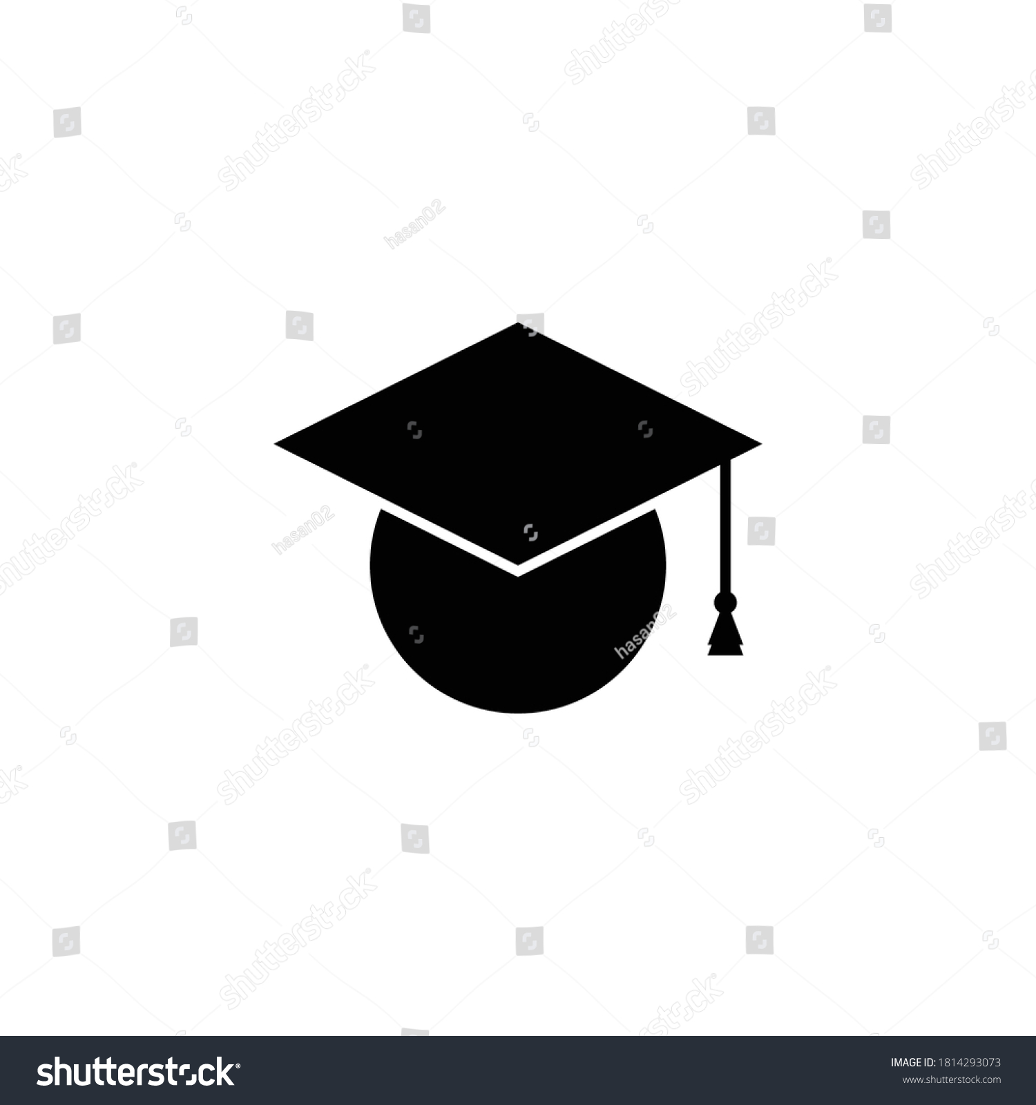 Toga Cap Logo Template Vector Ilustration Stock Vector (Royalty Free ...