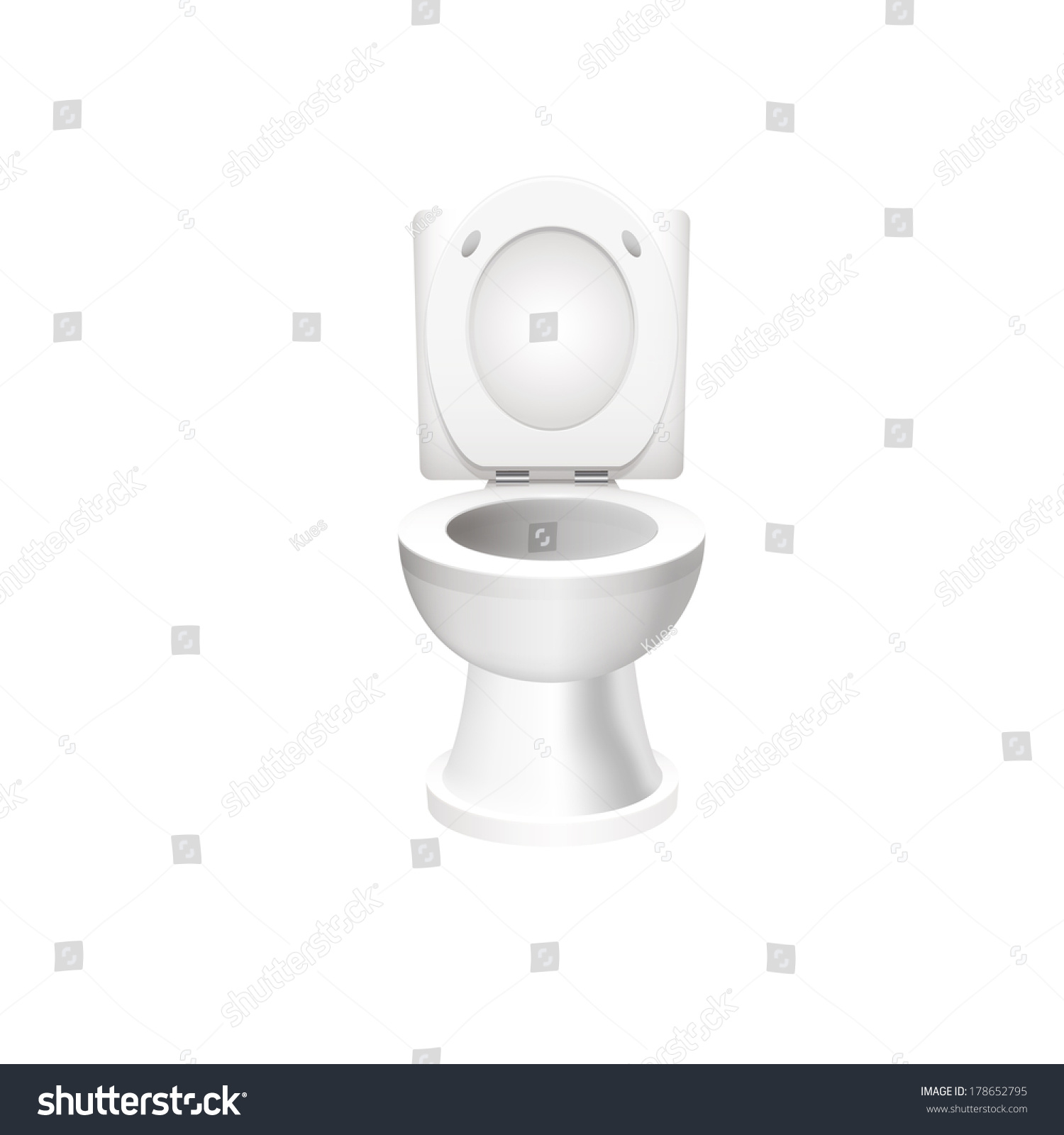Toilet Stock Vector (Royalty Free) 178652795 | Shutterstock