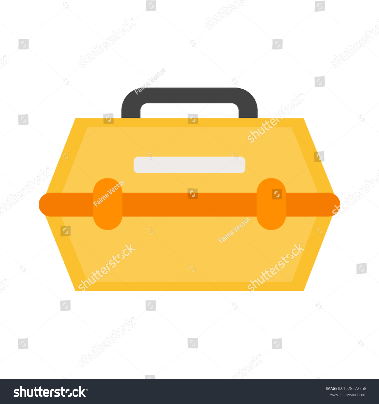 Tool Box Vector Flat Design Style Stock Vector (Royalty Free ...