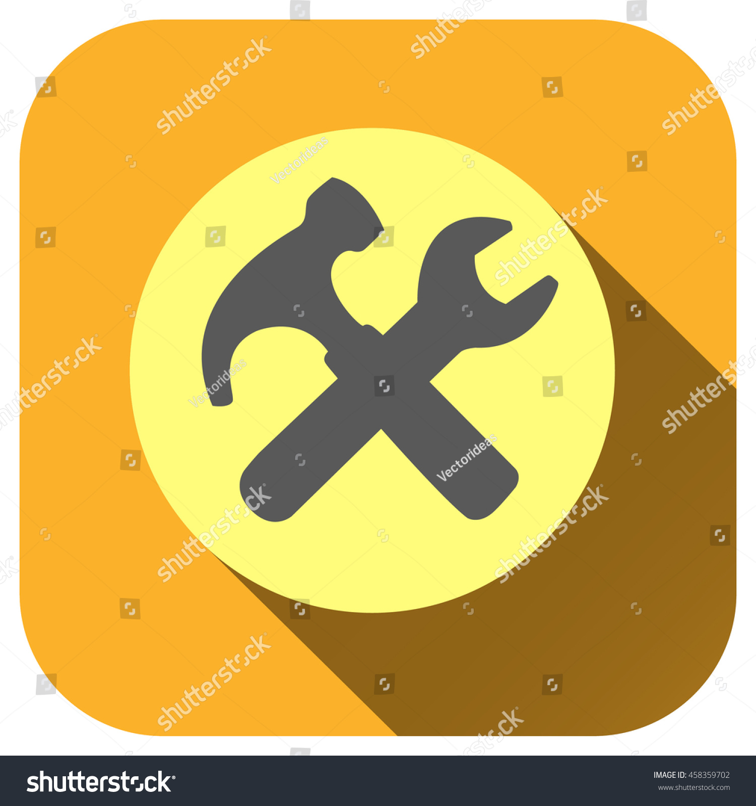 Tool Vector Icon Setting Symbol Your Stock Vector (Royalty Free ...