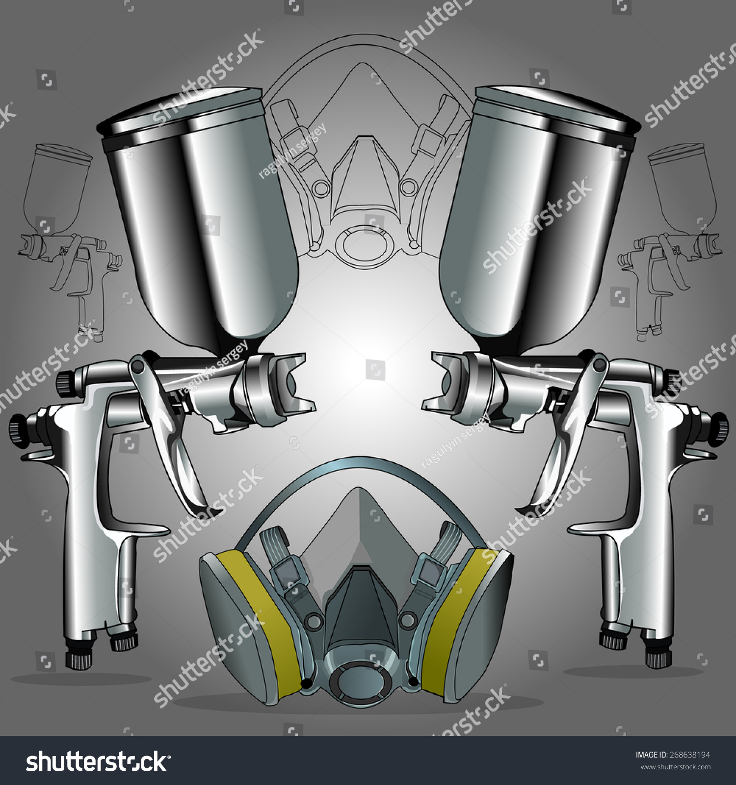 3,593 Car painter mask Images, Stock Photos & Vectors | Shutterstock