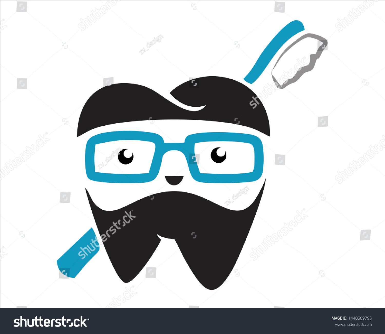 Tooth Doctor Logo Design Vector: vector de stock (libre de regalías ...