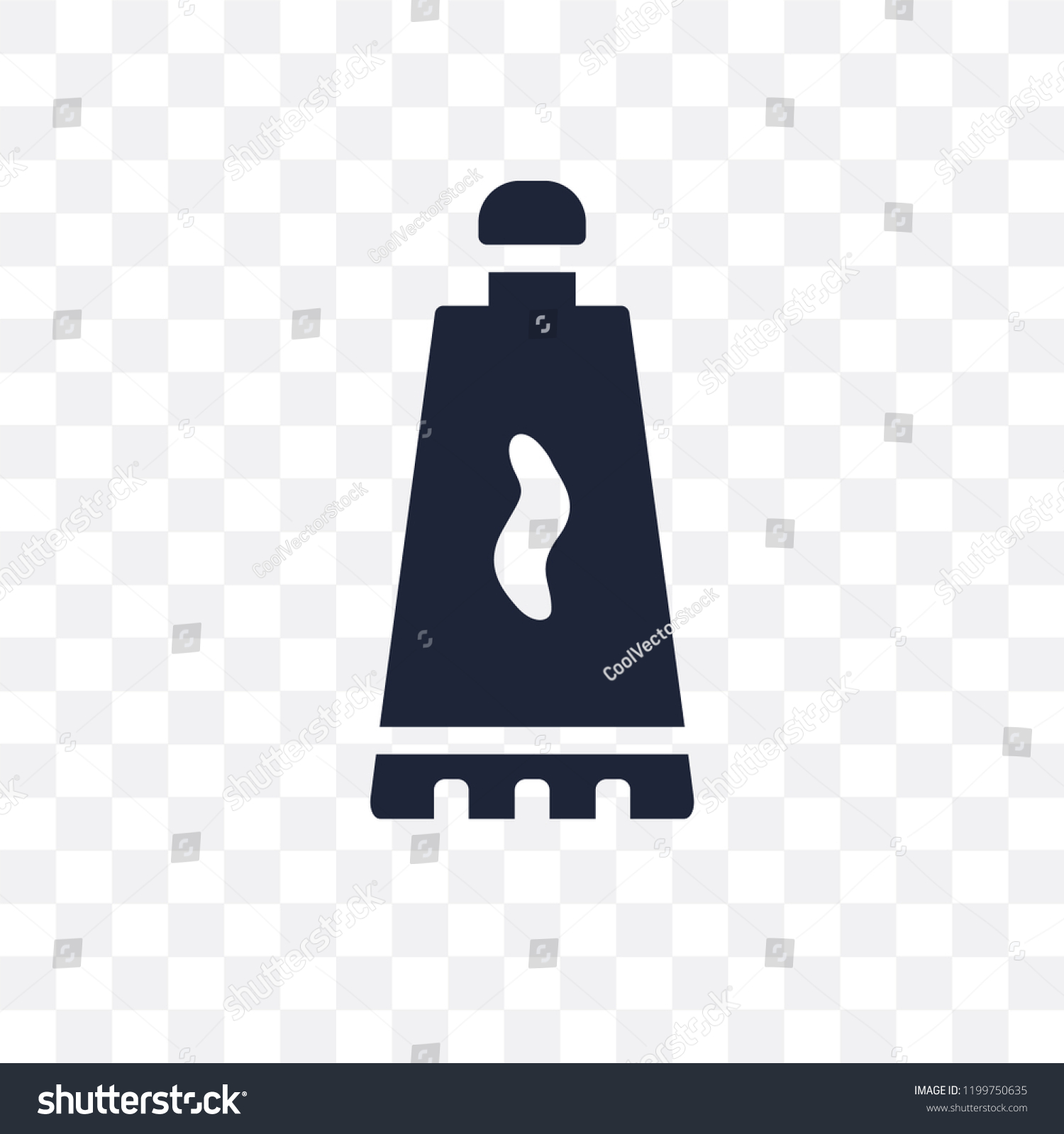 Toothpaste Transparent Icon Toothpaste Symbol Design Stock Vector ...